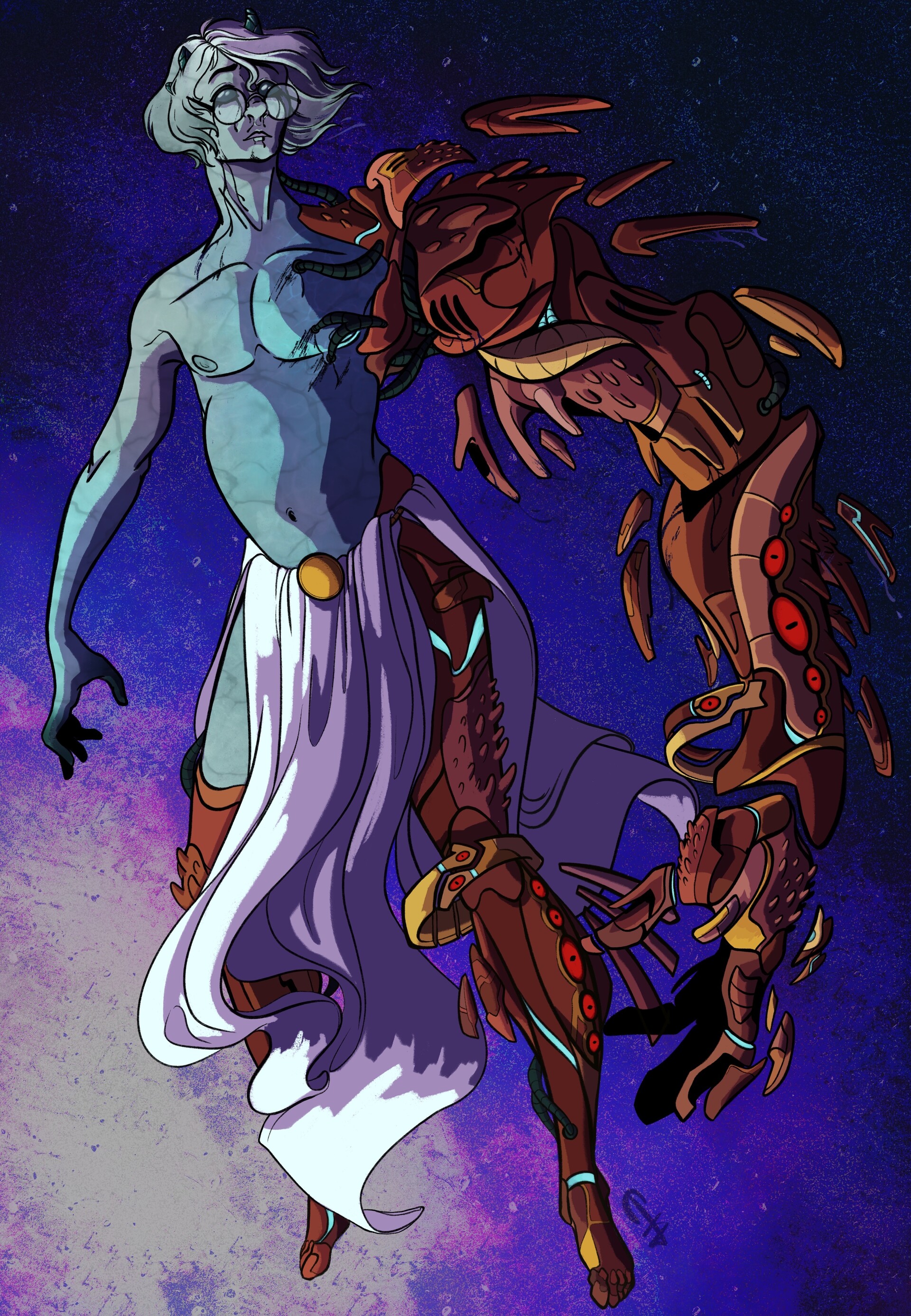 ArtStation - Space Warlock: Character Design