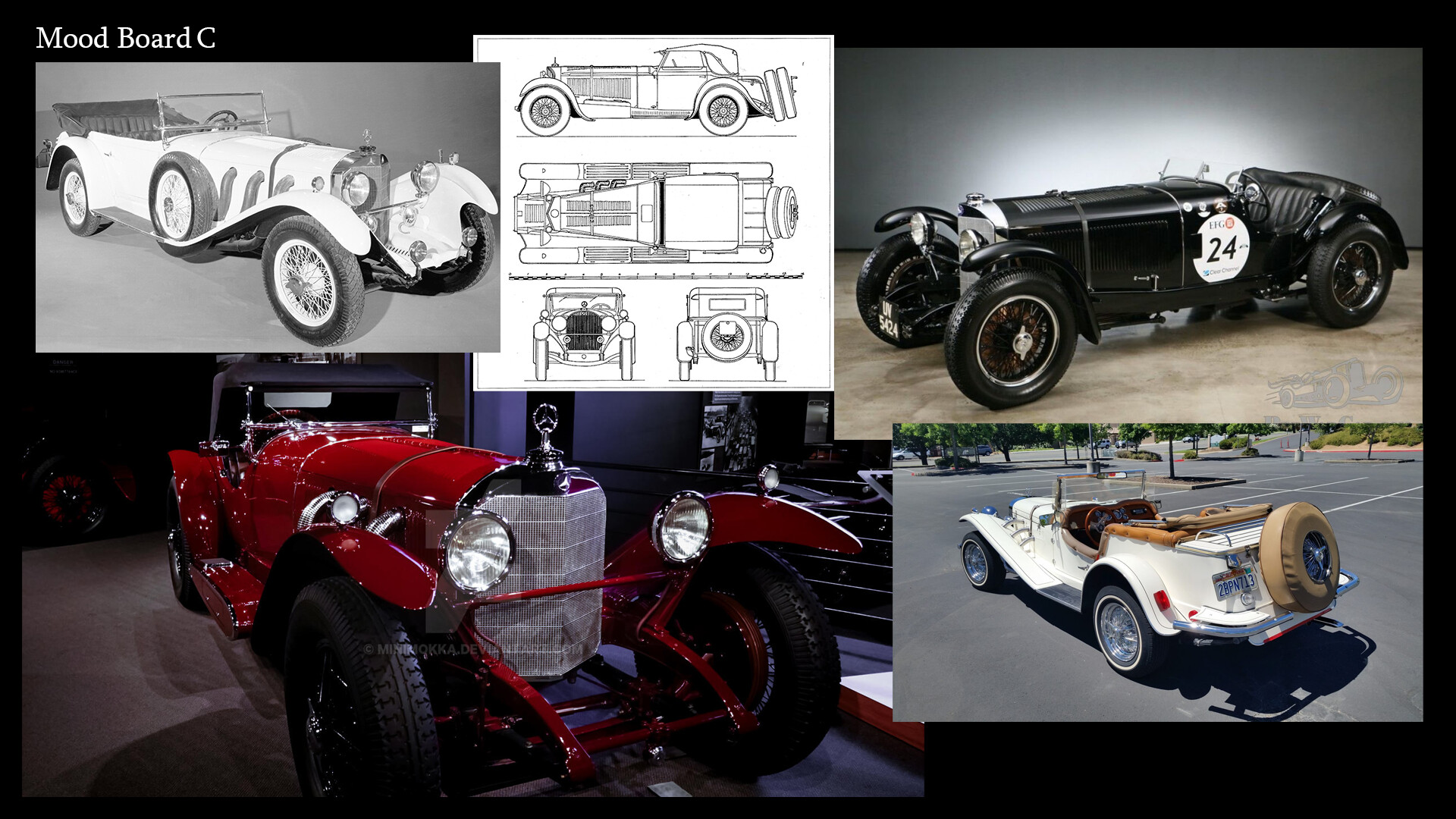 Kano Magpuri - 1929 Mercedes-Benz SSK (Maya 2022, Unreal Engine 4)