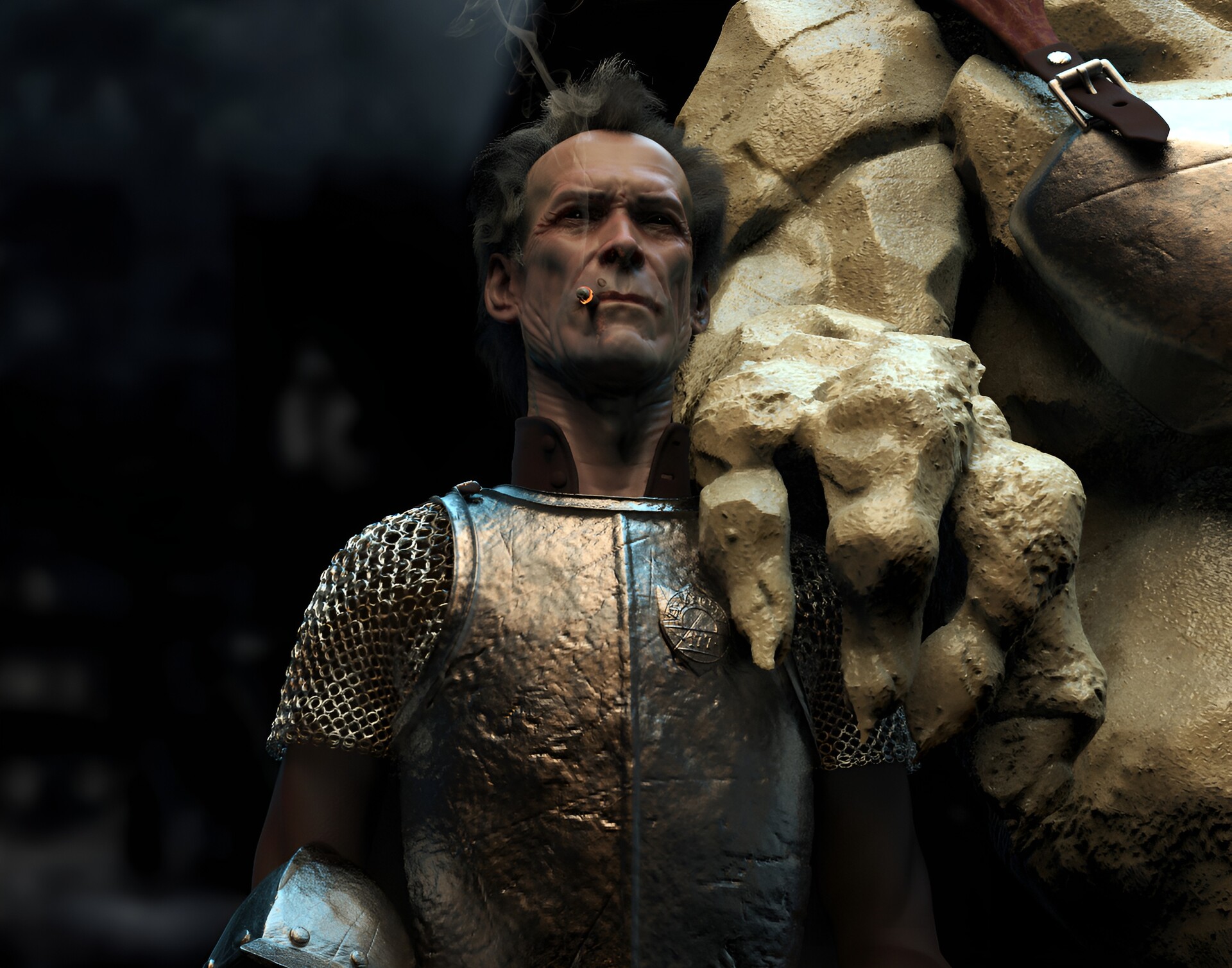 ArtStation - Sam Vimes and Detritus '15