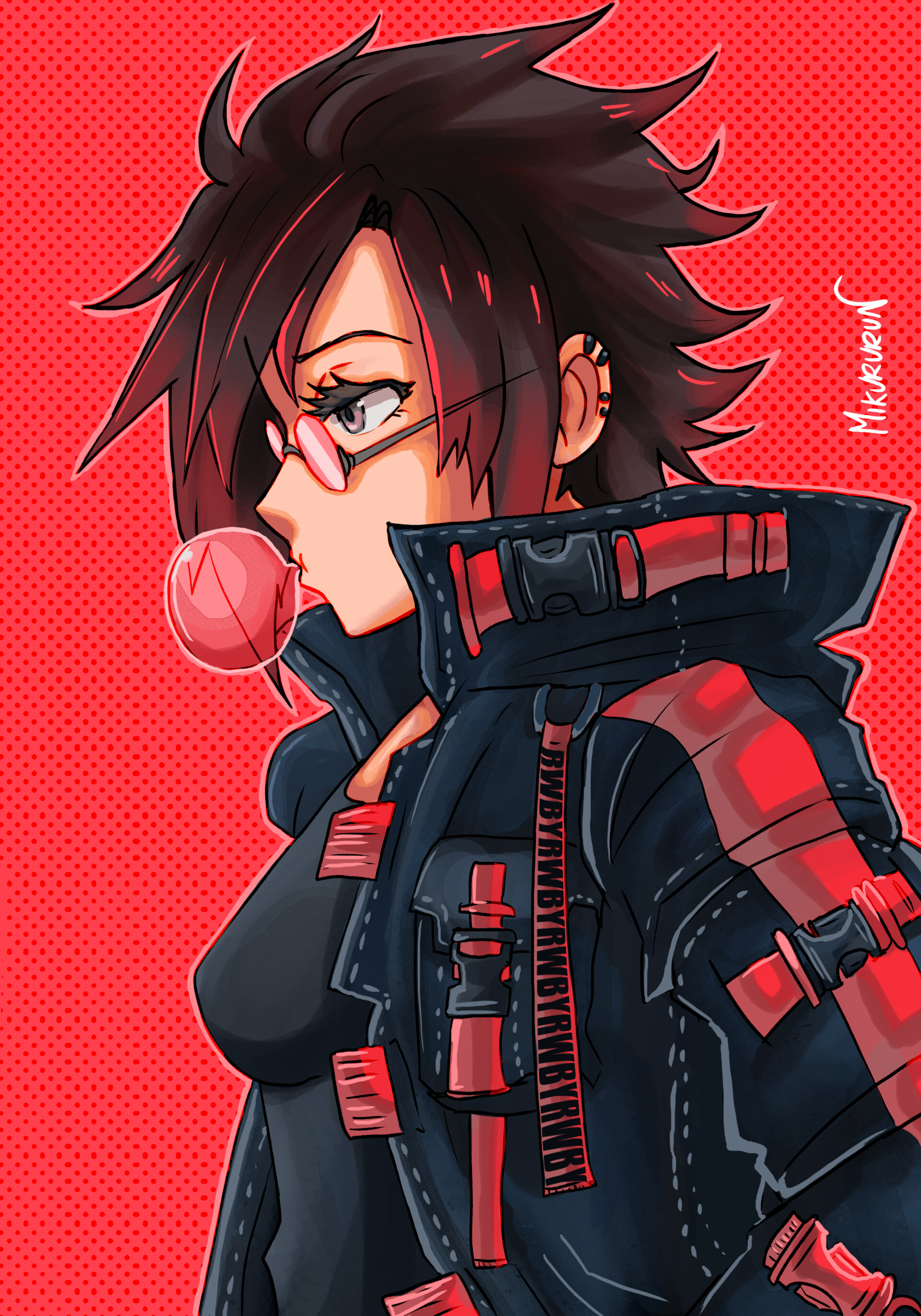 Michelle Lambrecht Villaflor - RWBY background