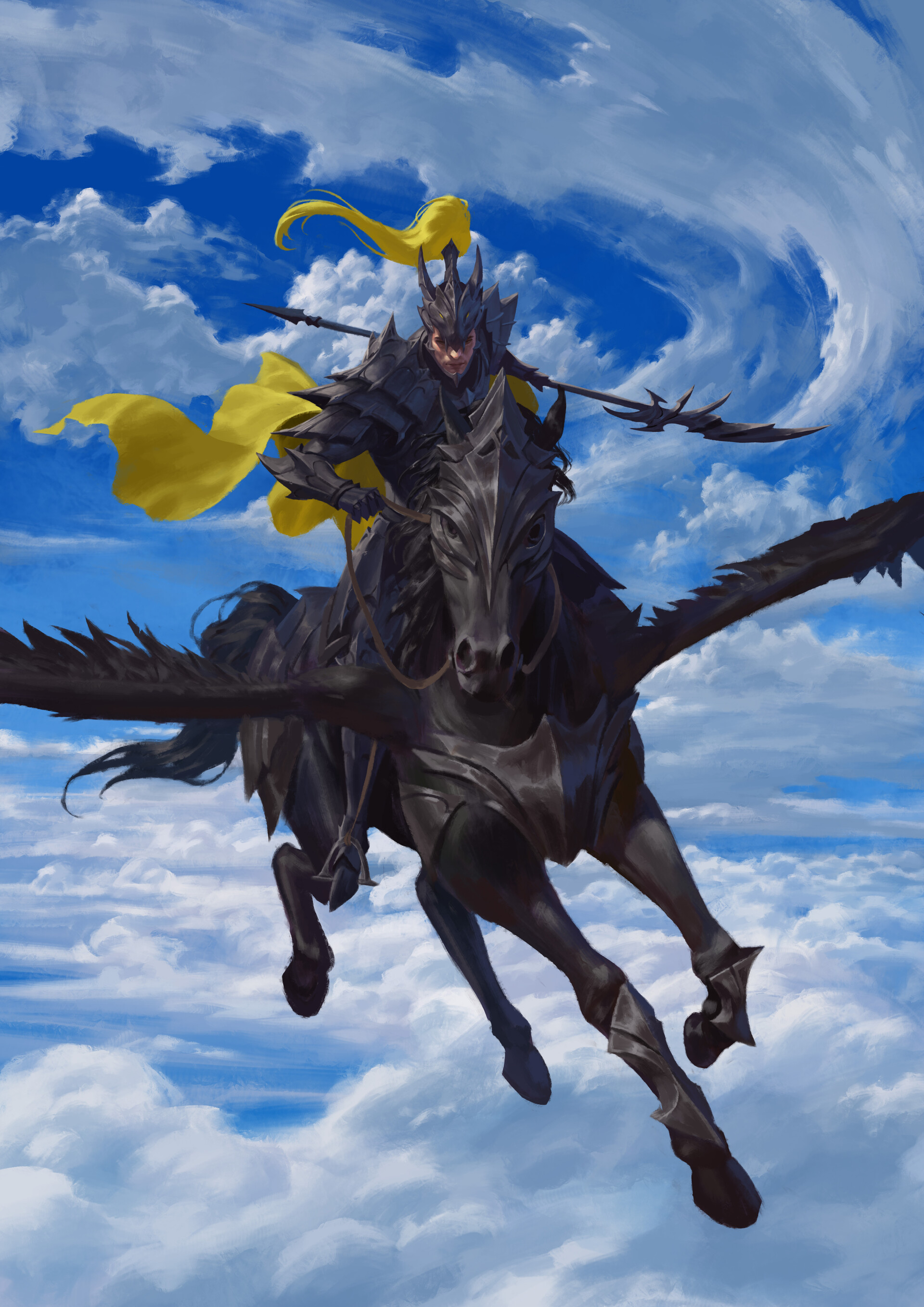 ArtStation - Pegasus Rider