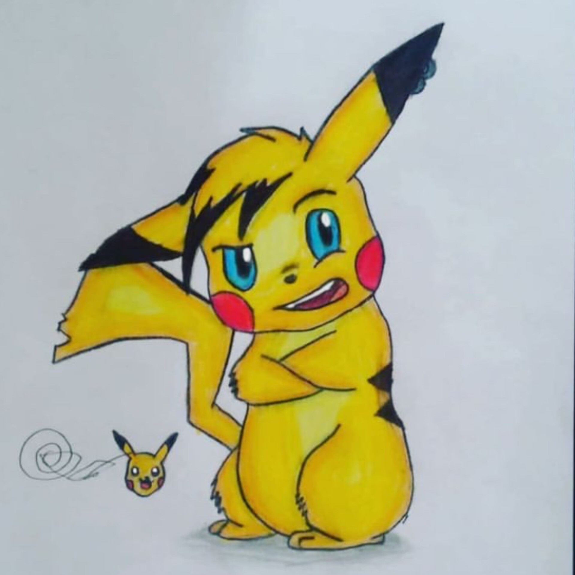 ArtStation - Cool Pikachu