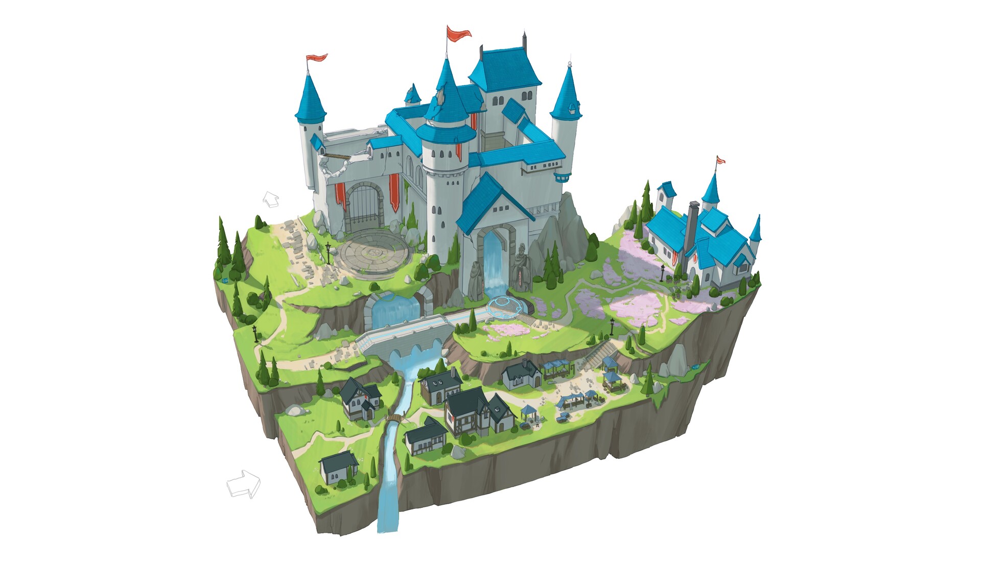 ArtStation - Game Map Design