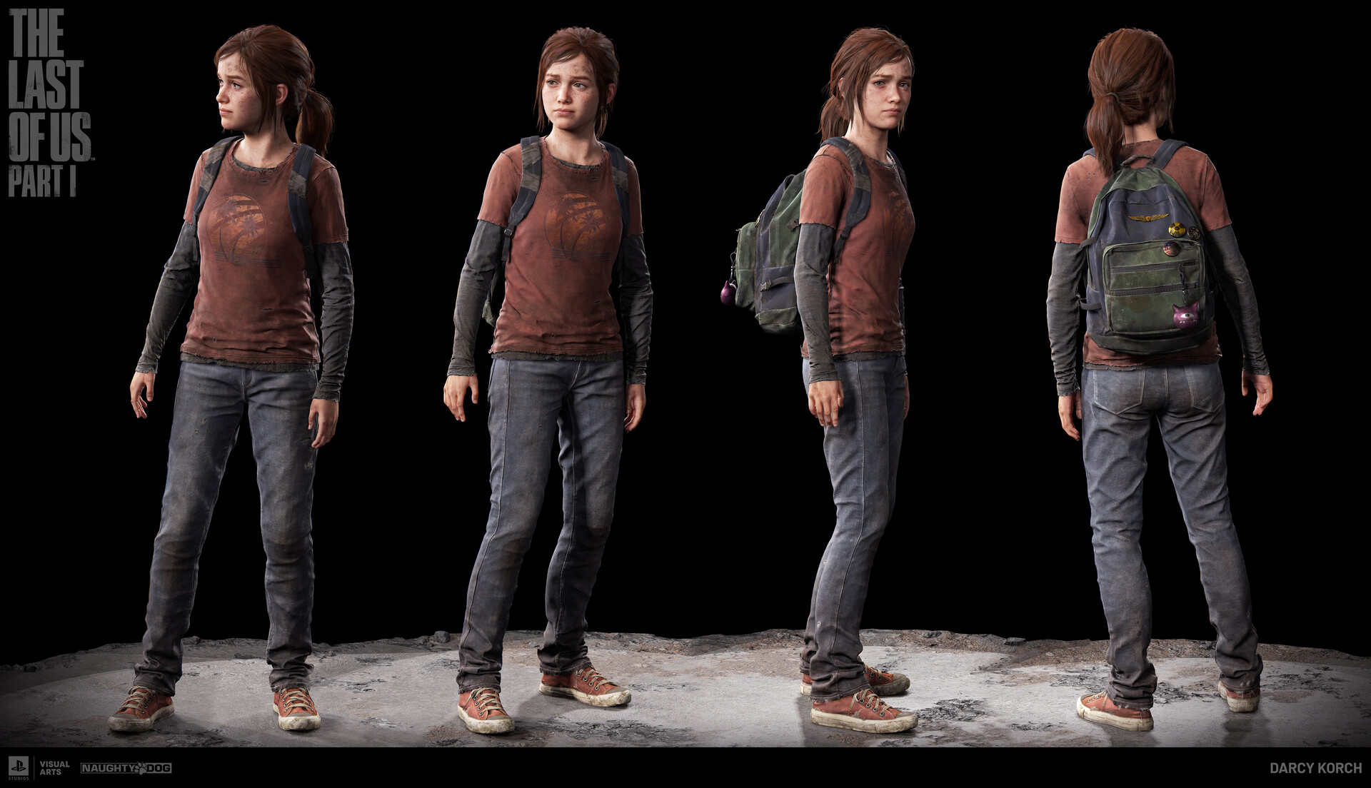 Darcy Korch - The Last of Us Part I: Ellie Summer Costume