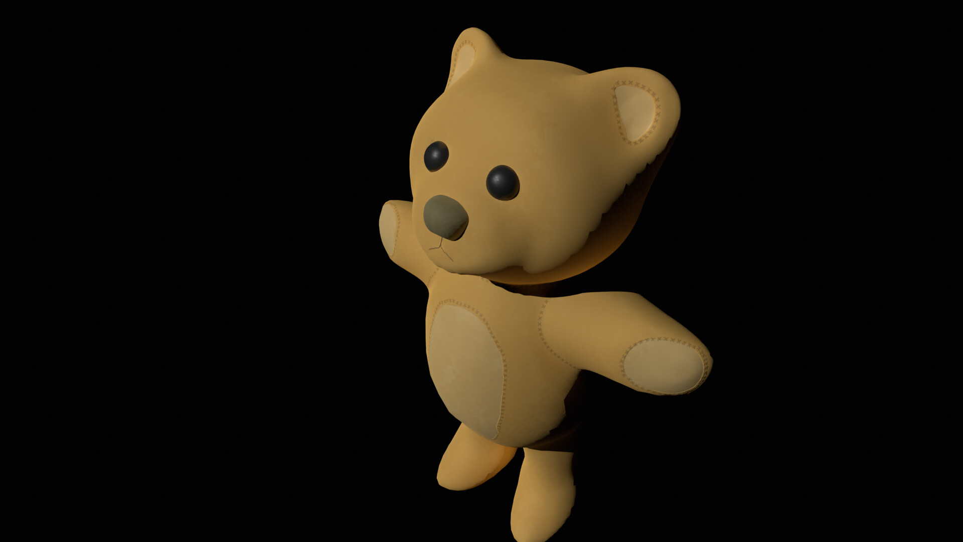 ArtStation - Teddy bear (Life of Money)