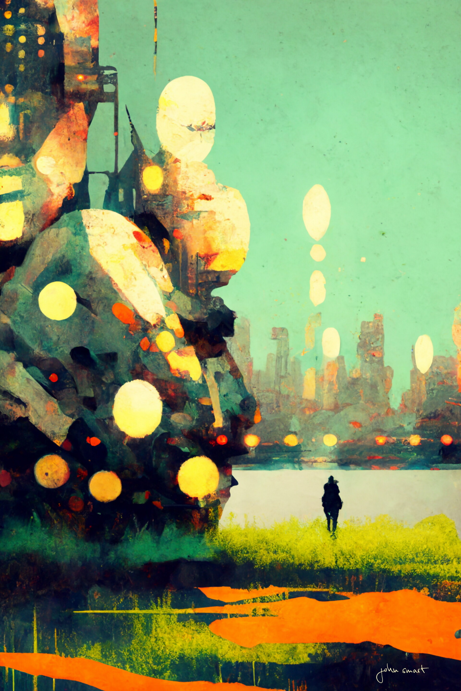 ArtStation - one of a hundred millions, john smart, midjourney_ai 2022