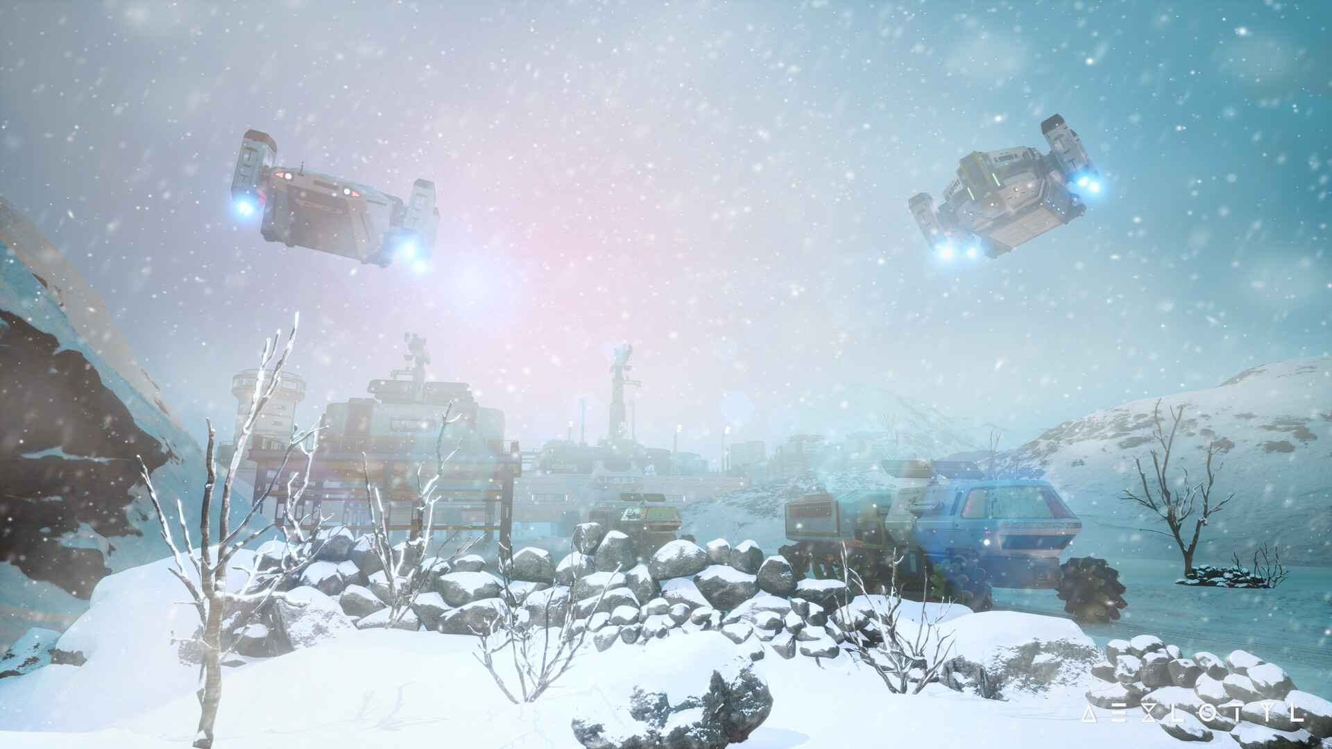 ArtStation - Minerva Galaxy - Colony in the Snow