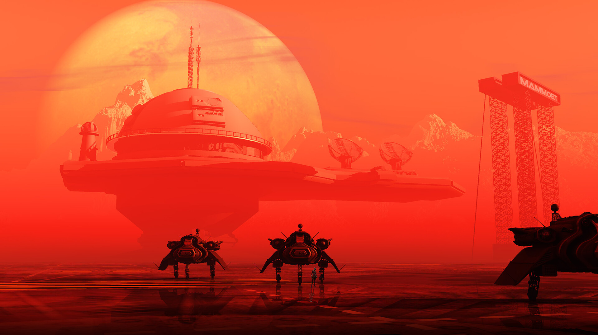 ArtStation - Station Geronimo 2.