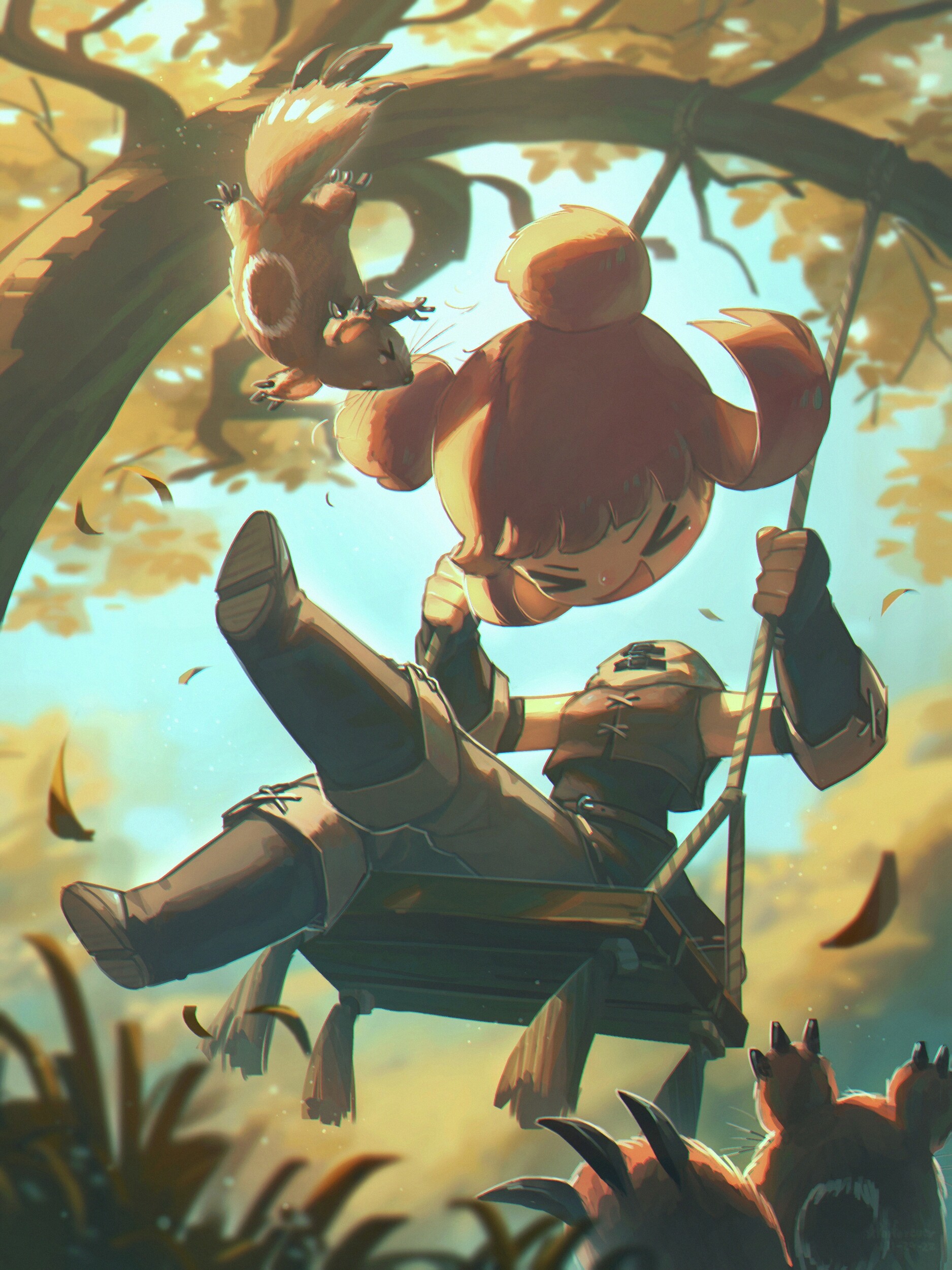 ArtStation - Tree Swing
