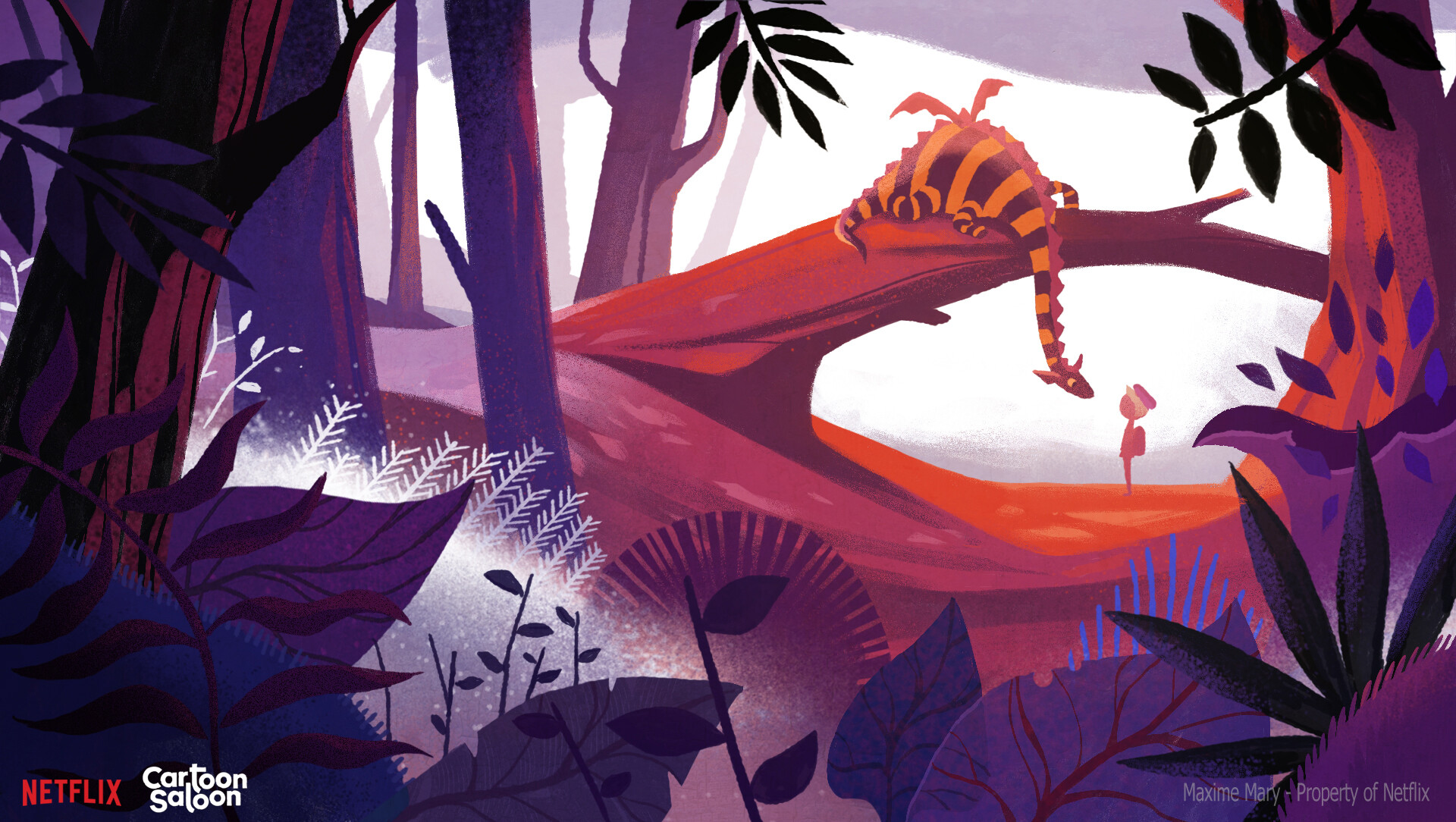 ArtStation - My Father's Dragon concept art