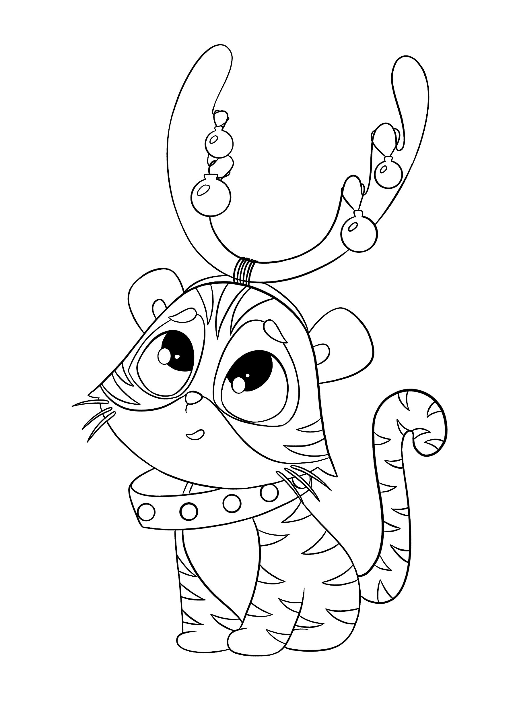 lps coloring pages of tigers