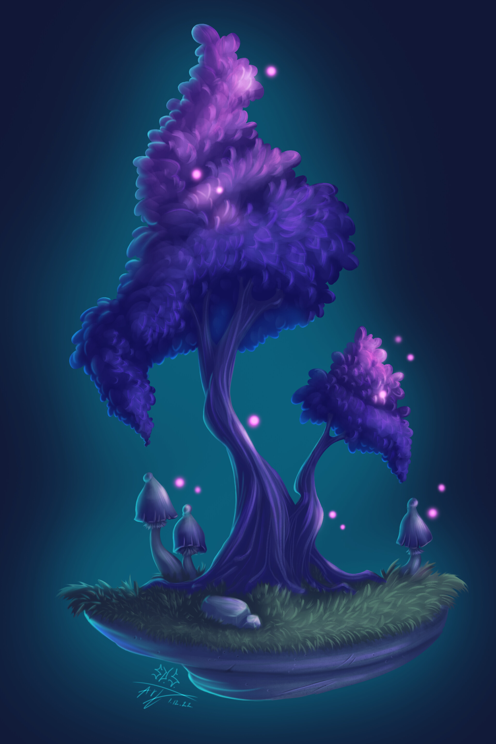 ArtStation - Magic tree