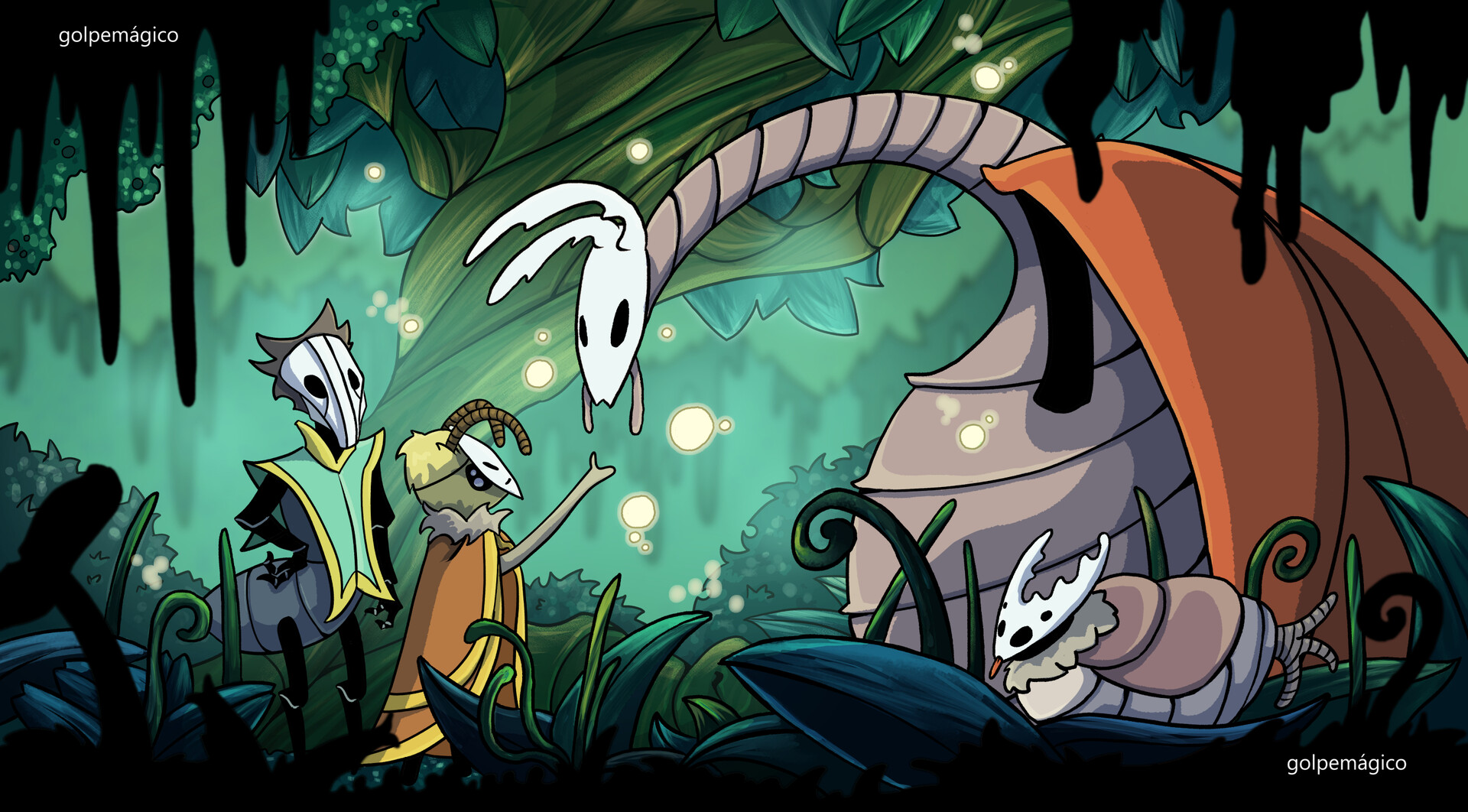 ArtStation - Personal work (hollow knight style)