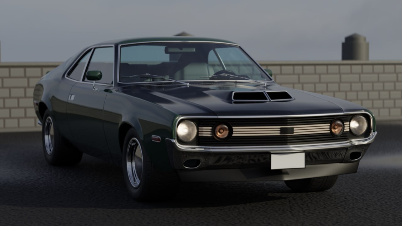 ArtStation - Javelin car