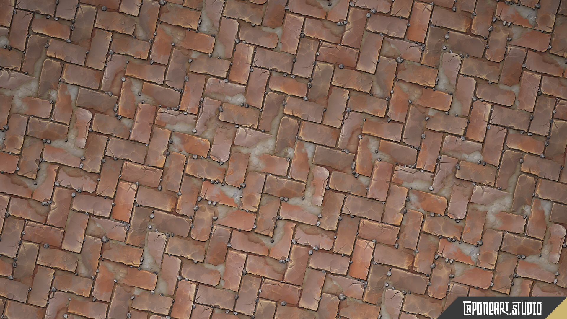 Brick Floor Texture Seamless