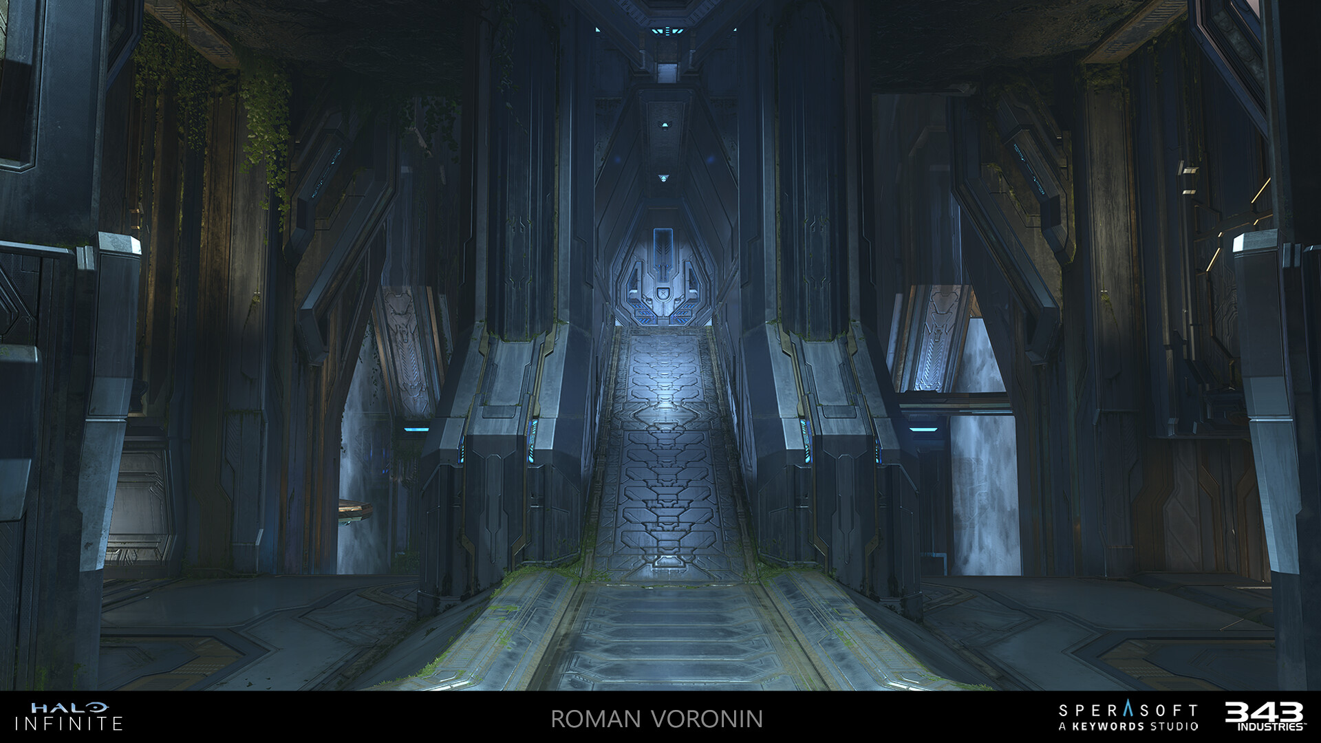 Roma Voronin - Halo Infinite - "Catalyst" map lighting