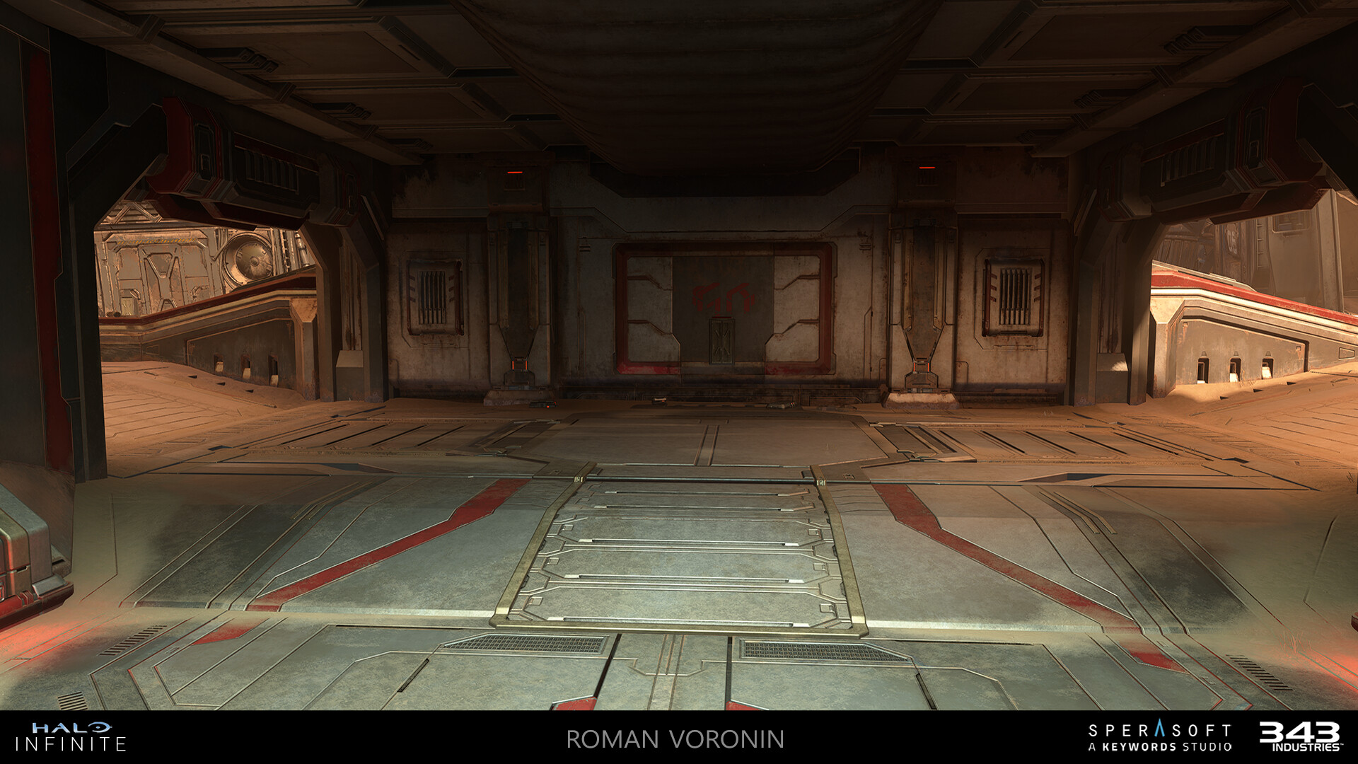 Roma Voronin - Halo Infinite - "Breaker" map lighting