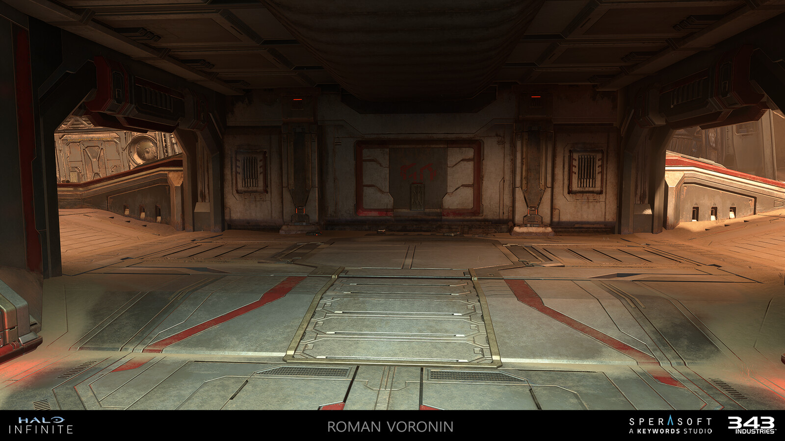 Roma Voronin - Halo Infinite - "Breaker" map lighting