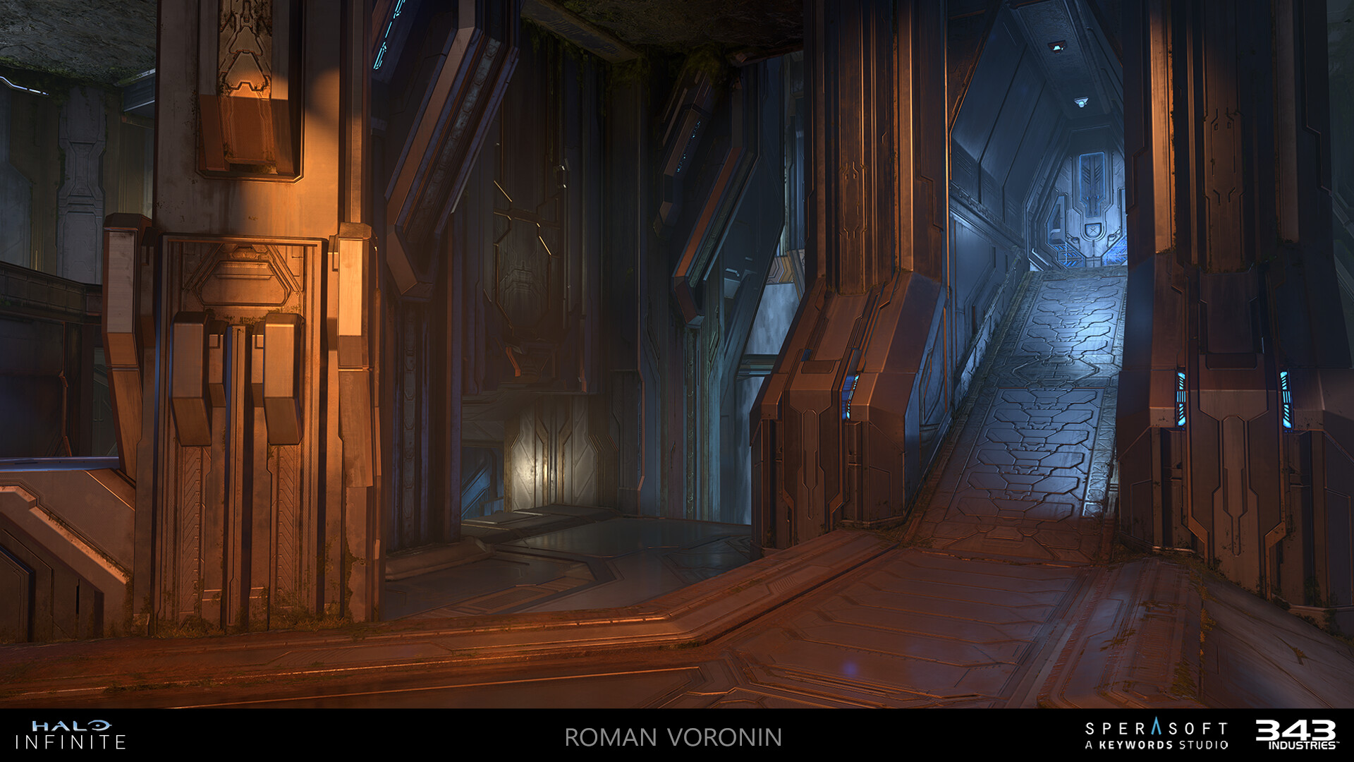 Roma Voronin - Halo Infinite - "Catalyst" map lighting