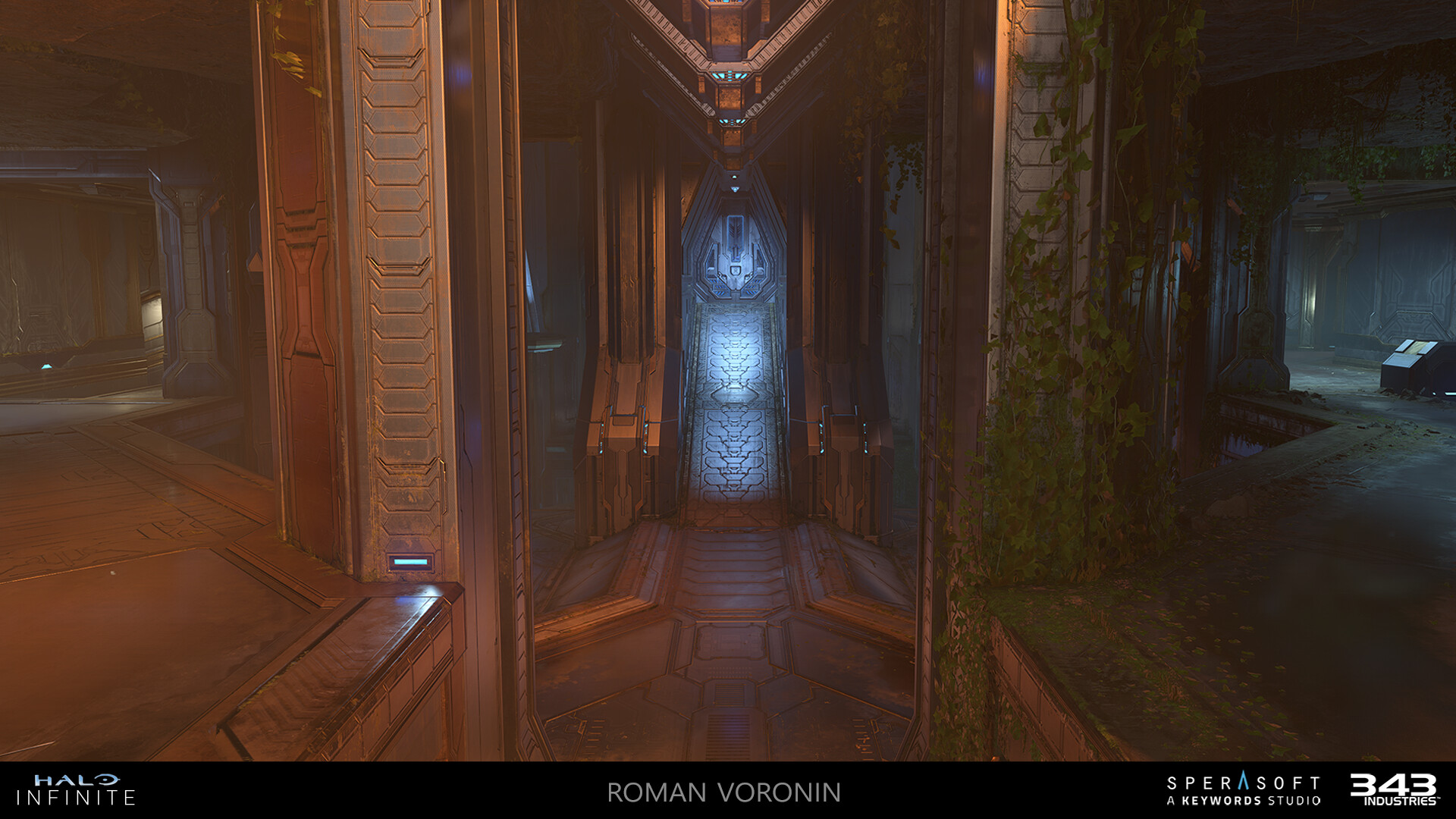Roma Voronin - Halo Infinite - "Catalyst" map lighting
