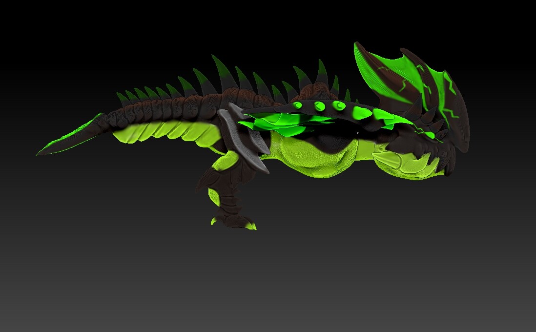 ArtStation - Monster hunter rise: Baby Astalos