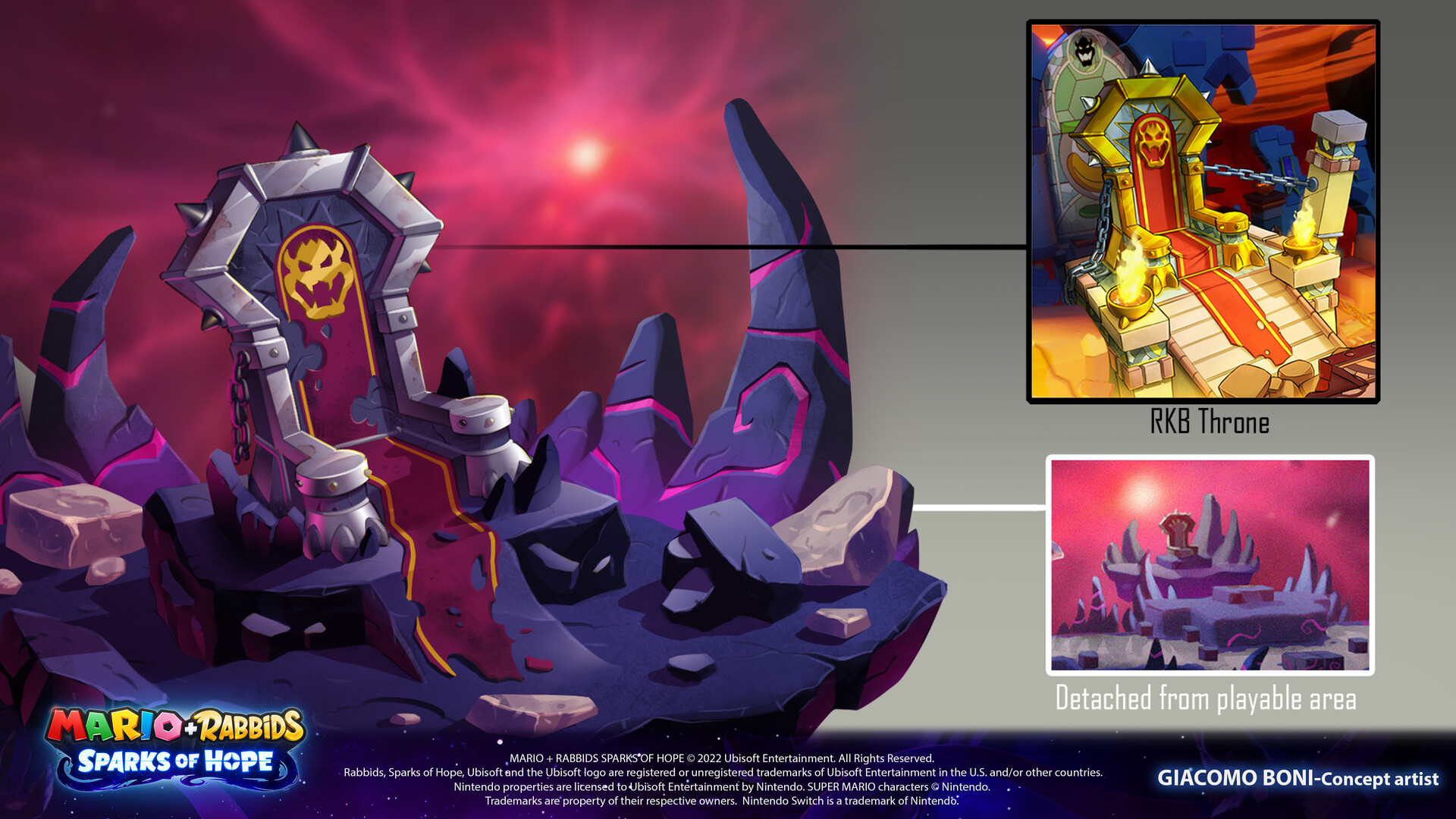 Giacomo Boni - Mario+Rabbids Sparks of Hope - Heart of Darkmess