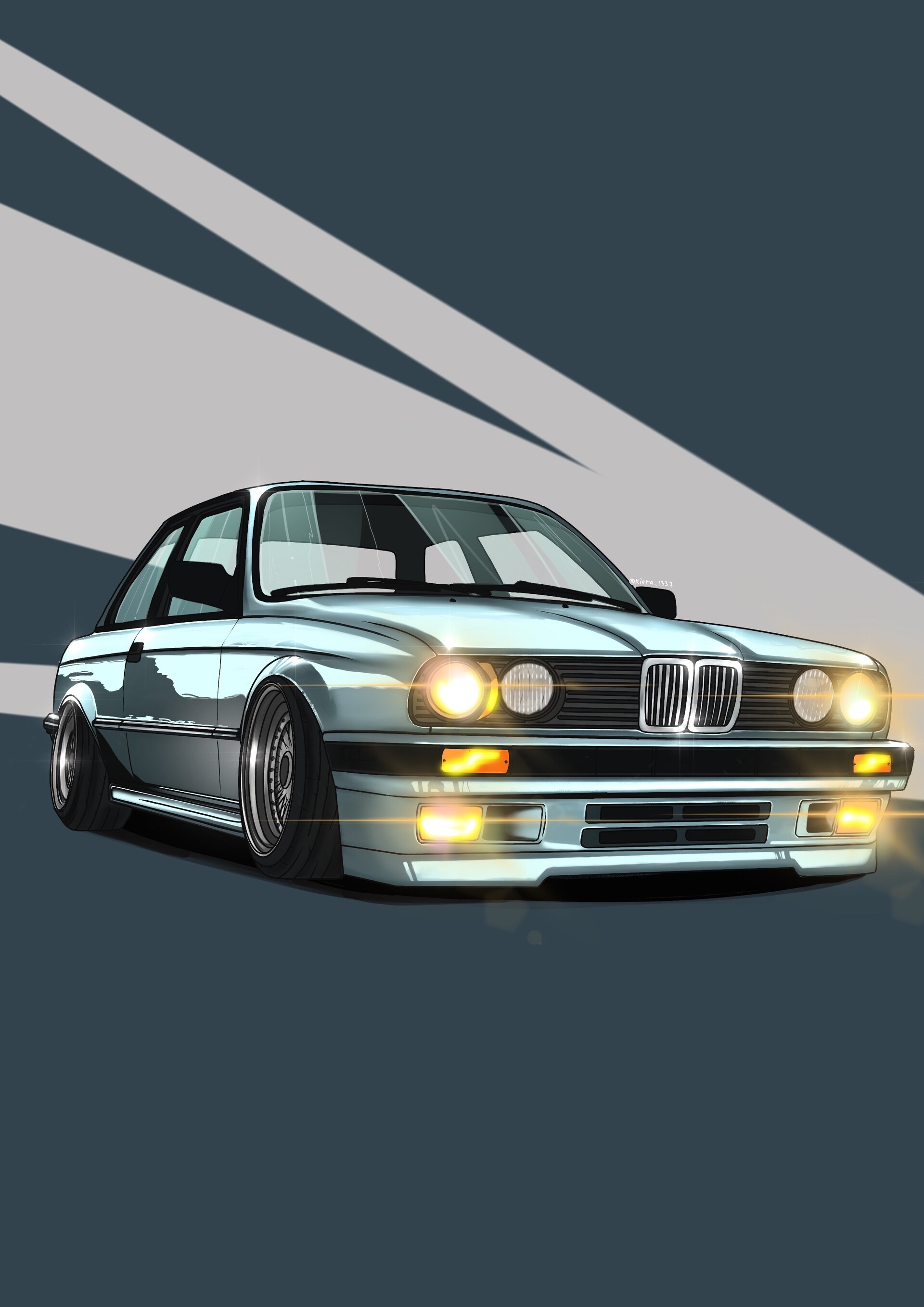 ArtStation - BMW e34