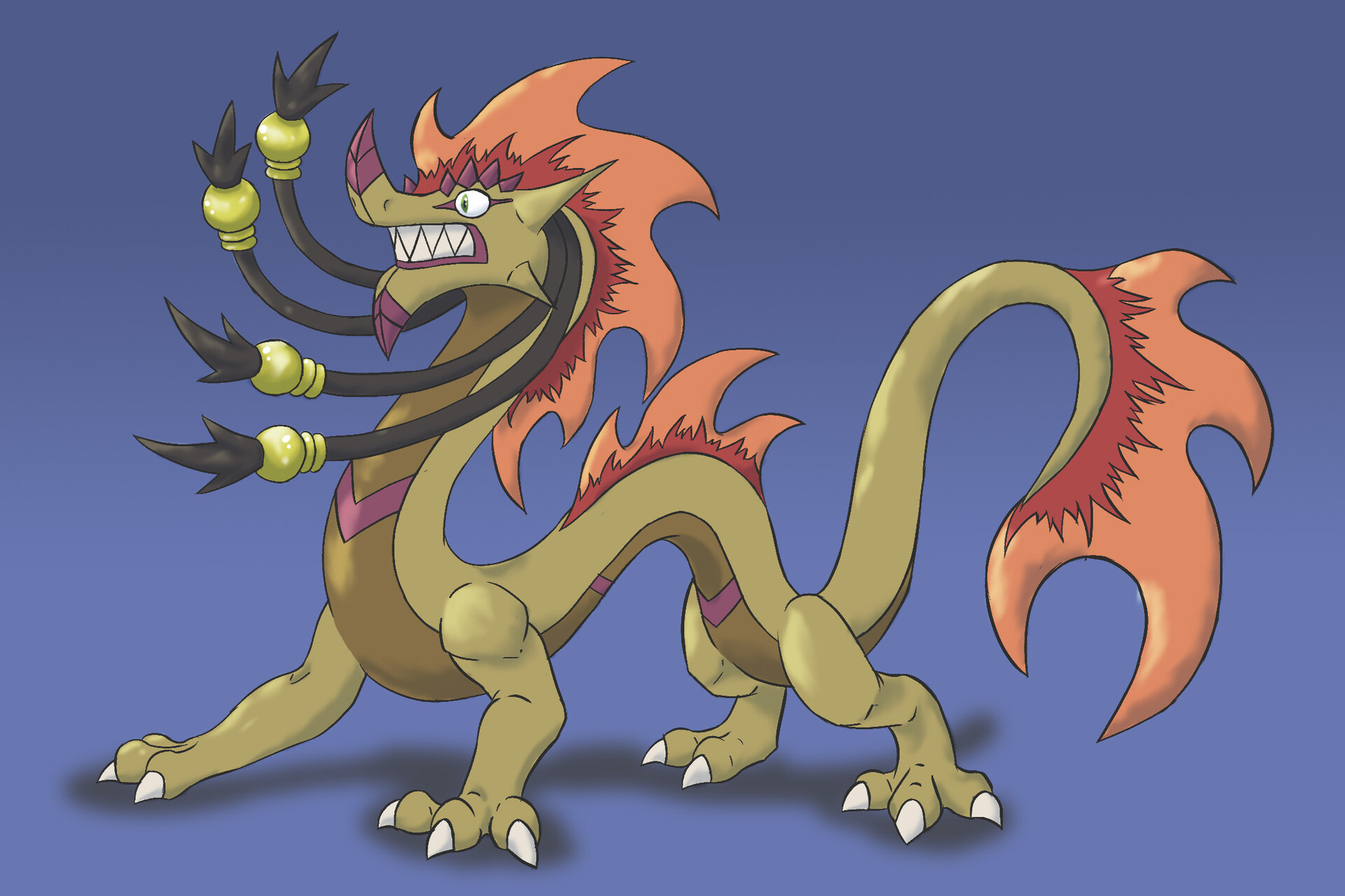 ArtStation - Earth Dragon Design