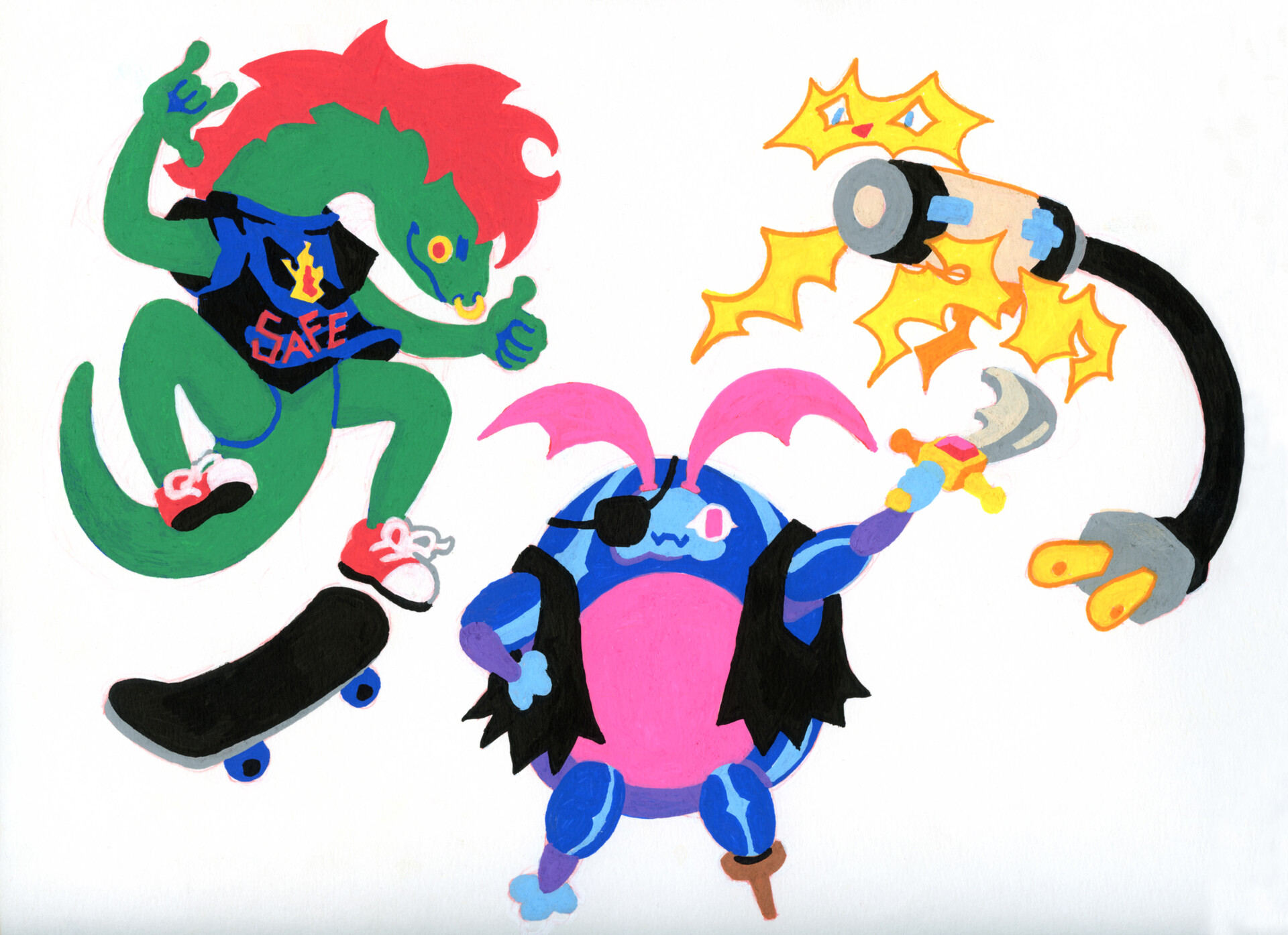 ArtStation - Three Silly Guys