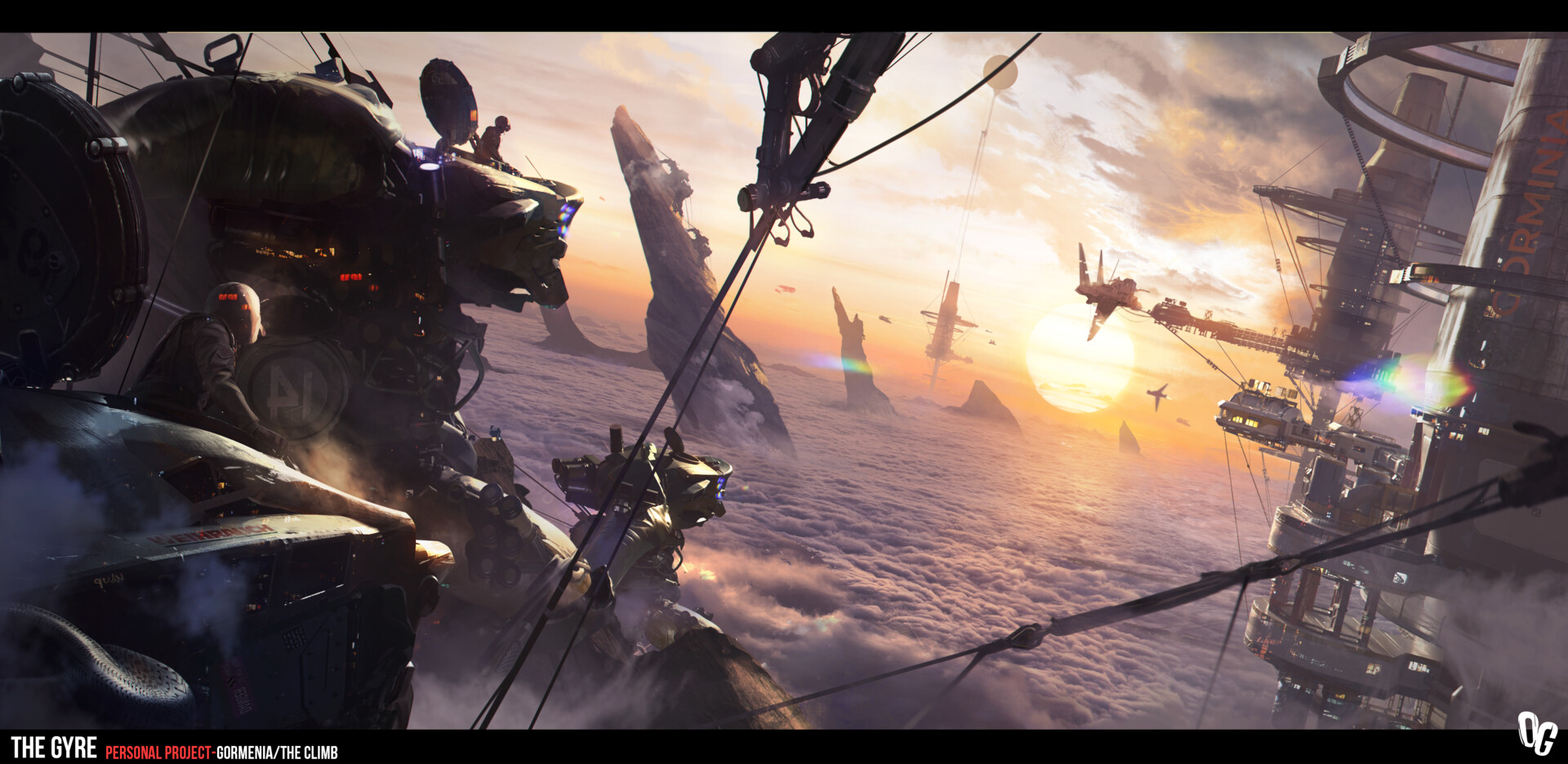 ArtStation - GYRE / The climb