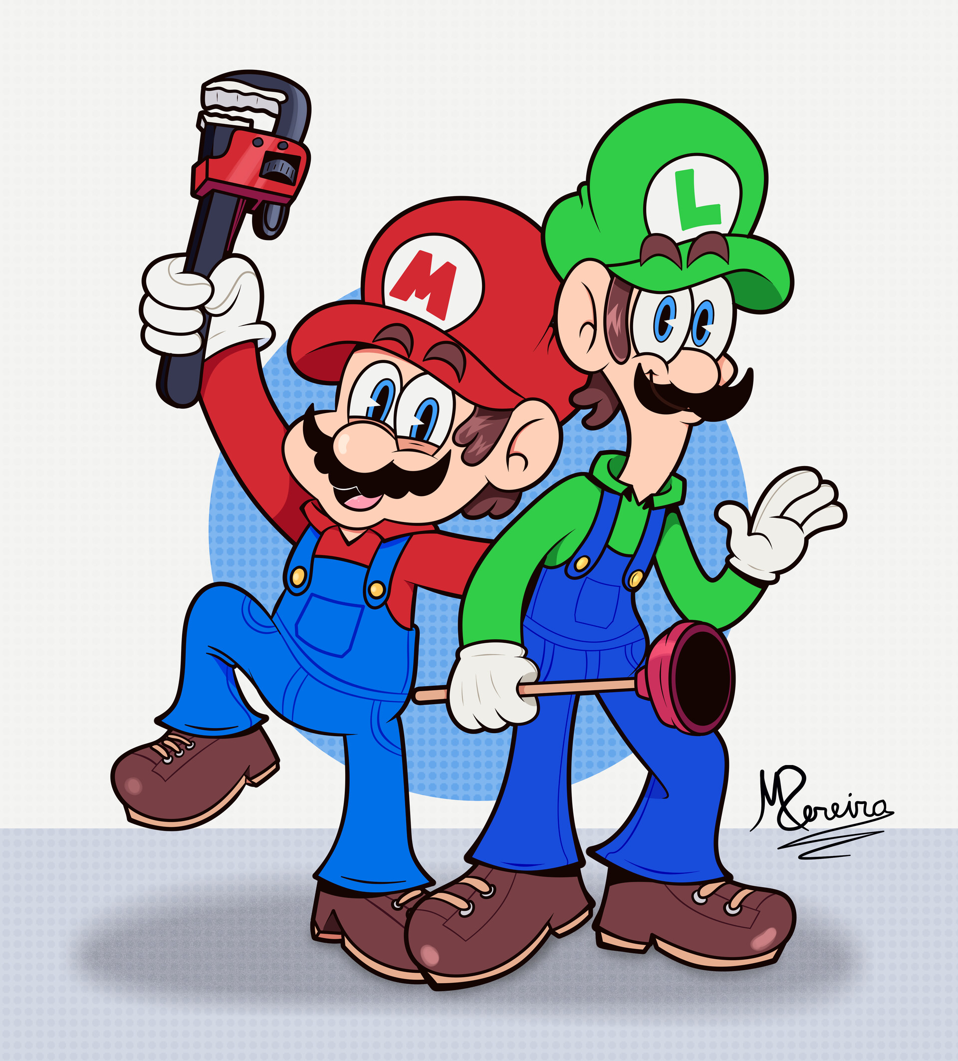 ArtStation - Mario Bros.