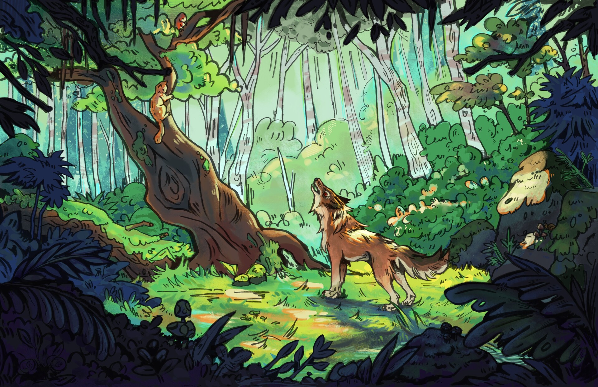 ArtStation - Peter and the Wolf