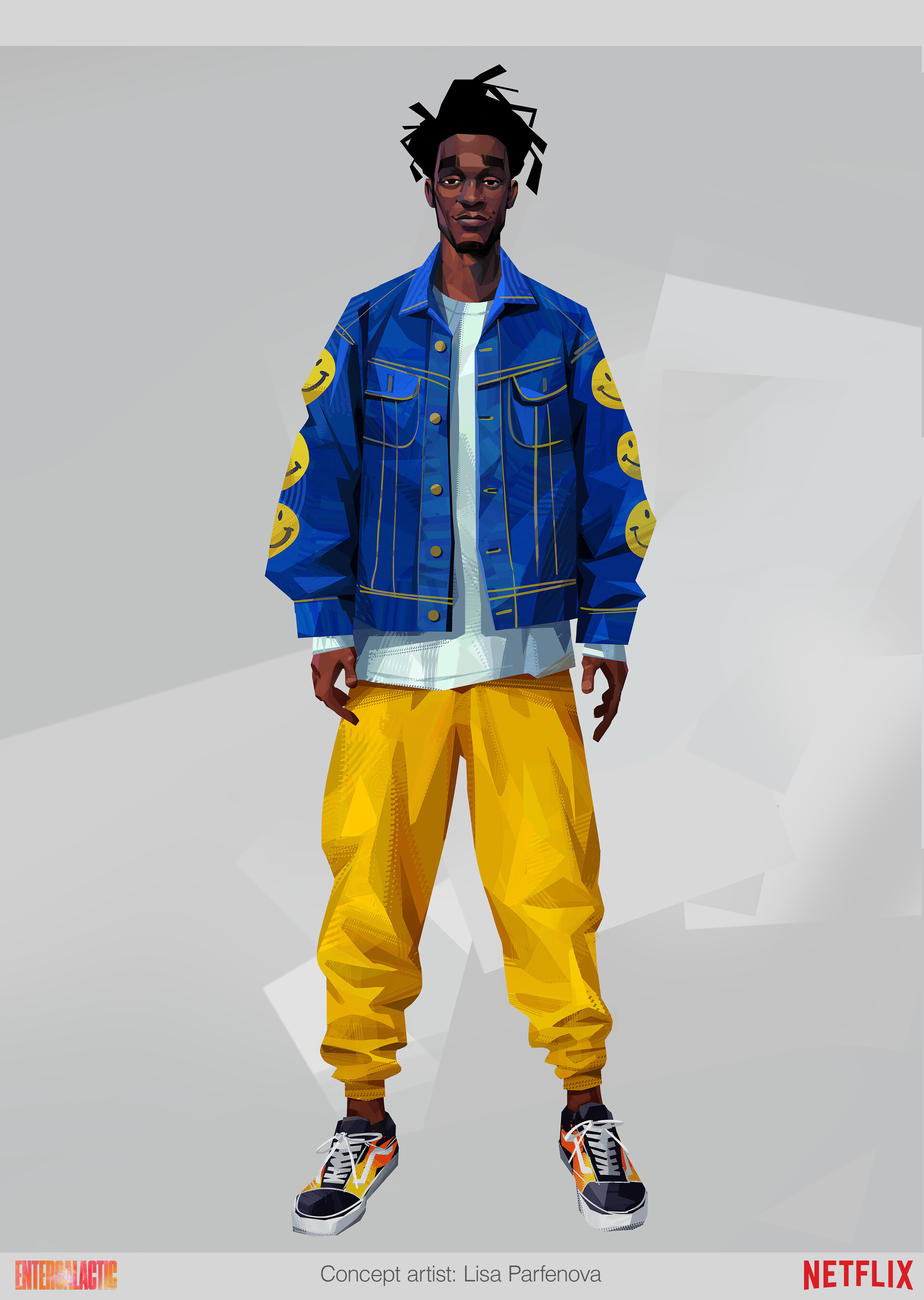 Lisa Parfenova - ENTERGALACTIC Character outfit design