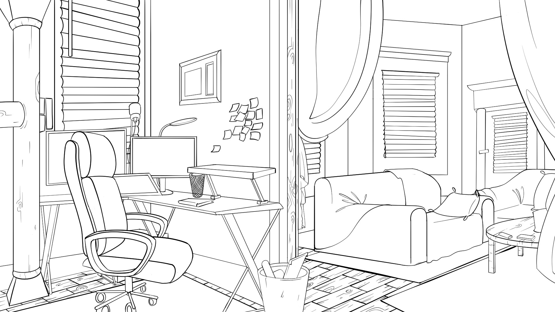 ArtStation - Home Studio v001