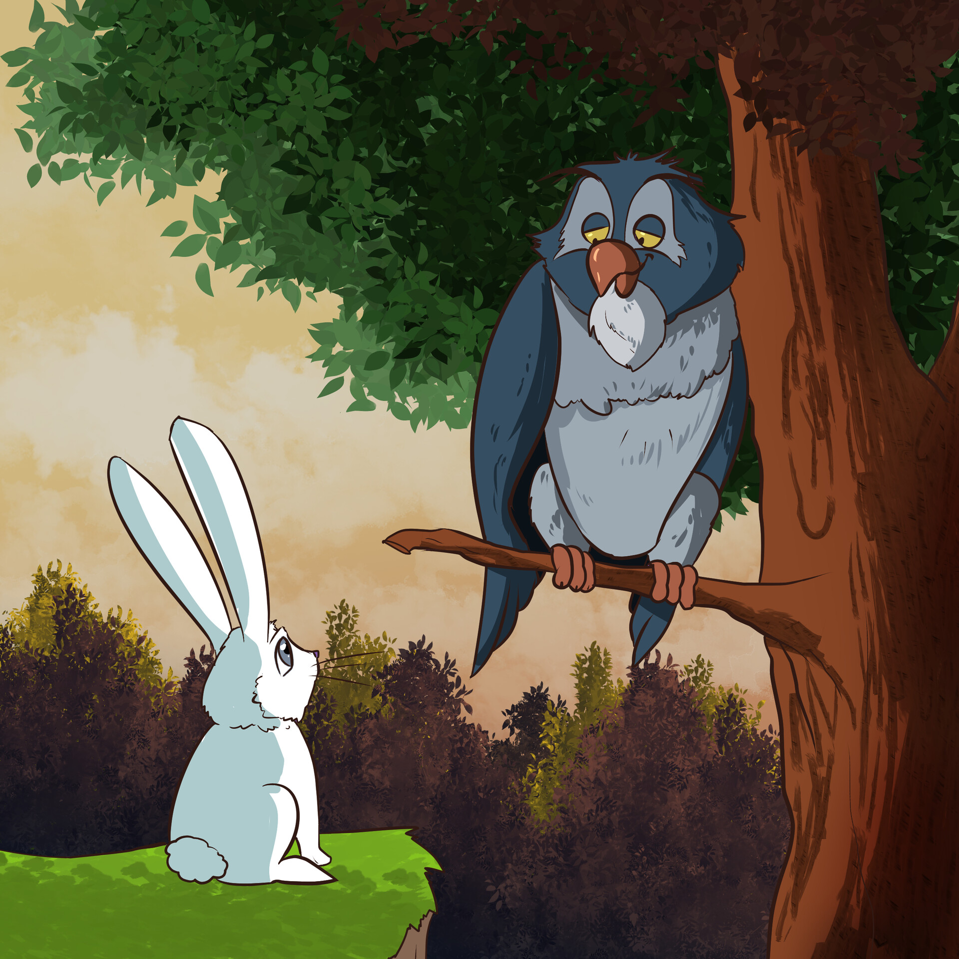 ArtStation - "Some bunnies can fly"