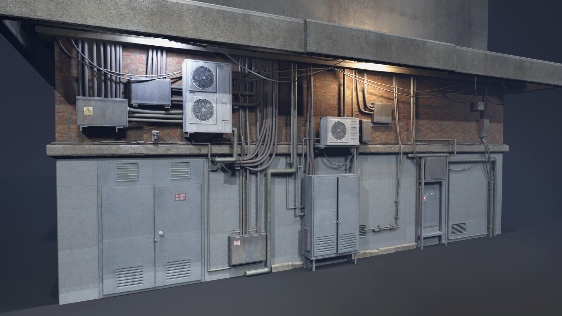 ArtStation - Electric panels (moduls)
