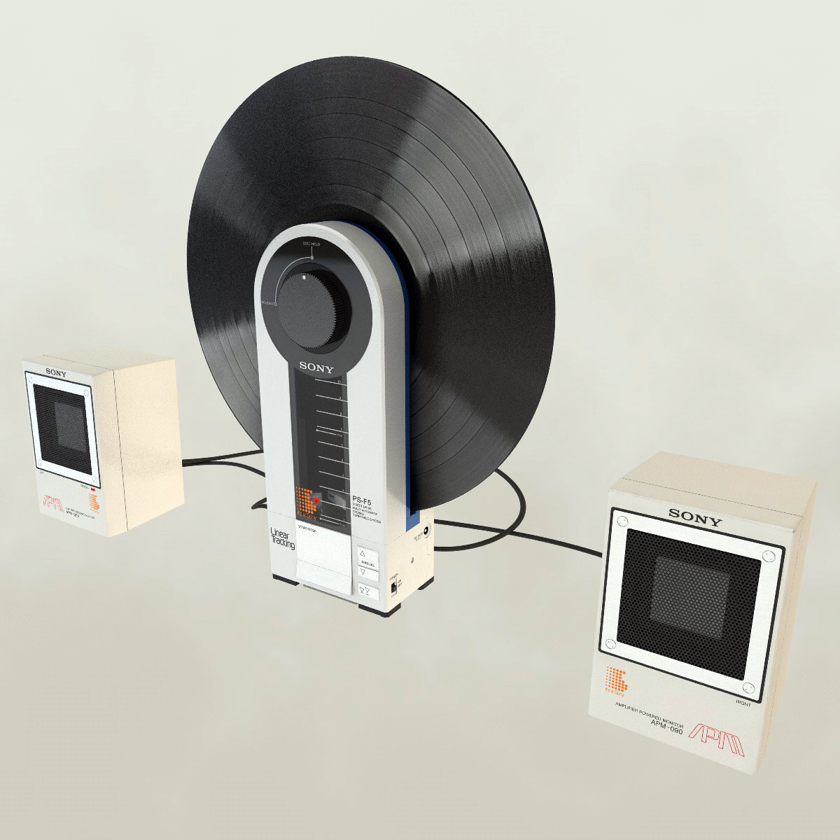 kağan çağında - SONY PS-F5 Flamingo & SONY APM-090 Amplifier