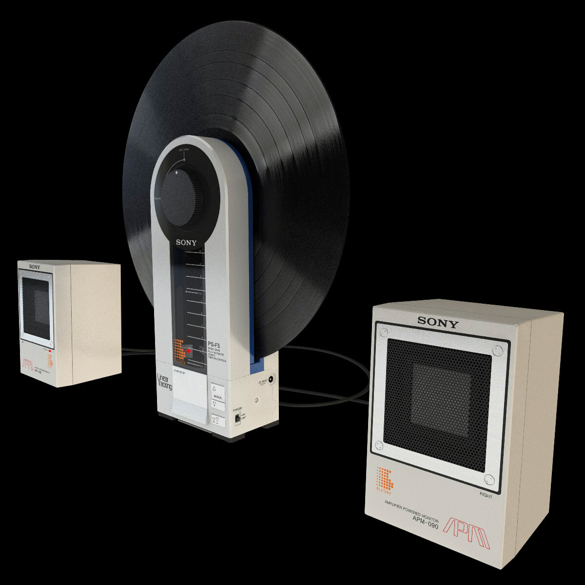 kağan çağında - SONY PS-F5 Flamingo & SONY APM-090 Amplifier