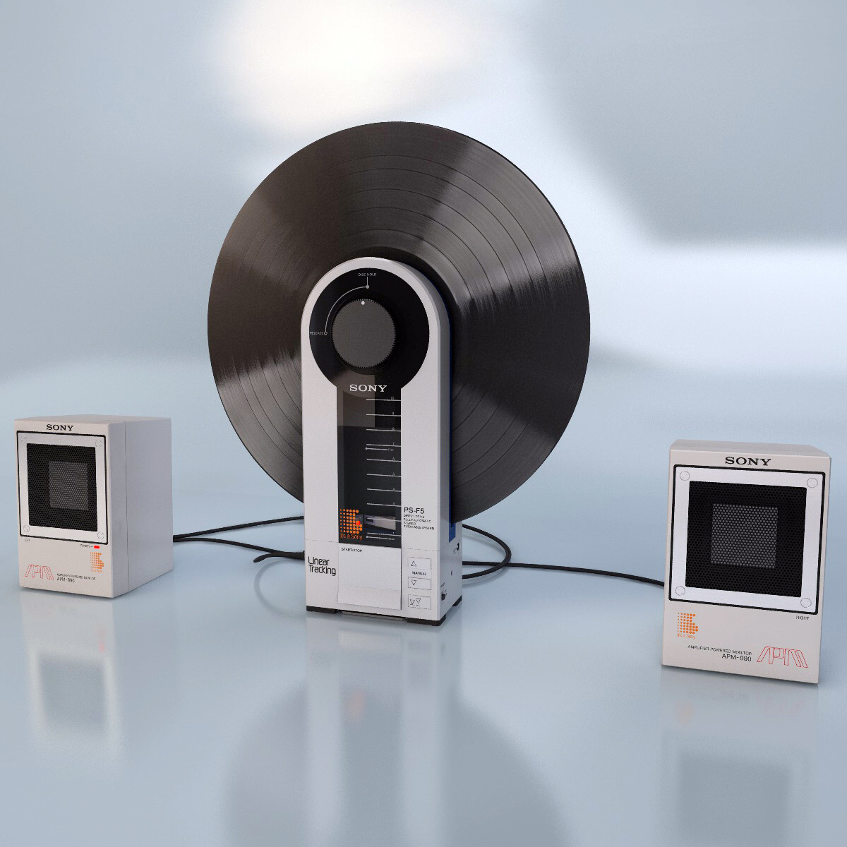 kağan çağında - SONY PS-F5 Flamingo & SONY APM-090 Amplifier