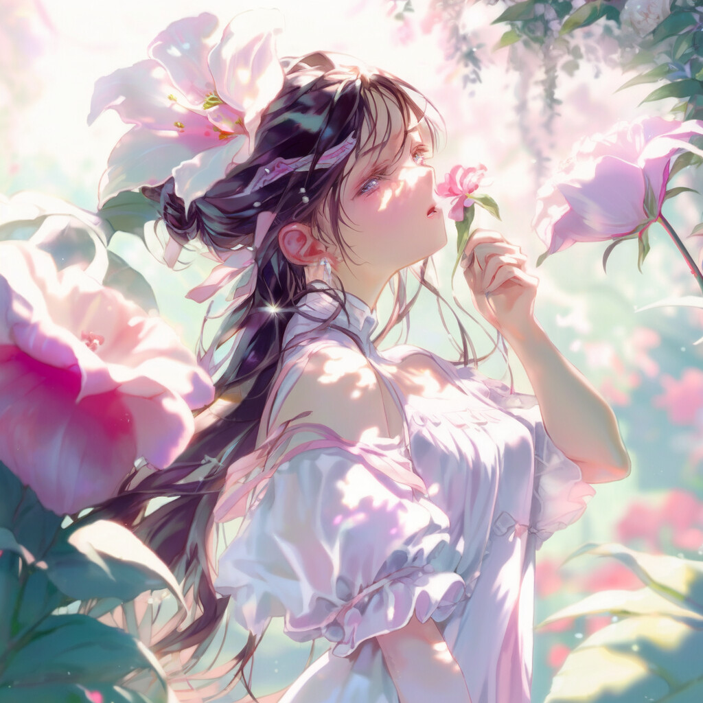 ArtStation - Flower girl