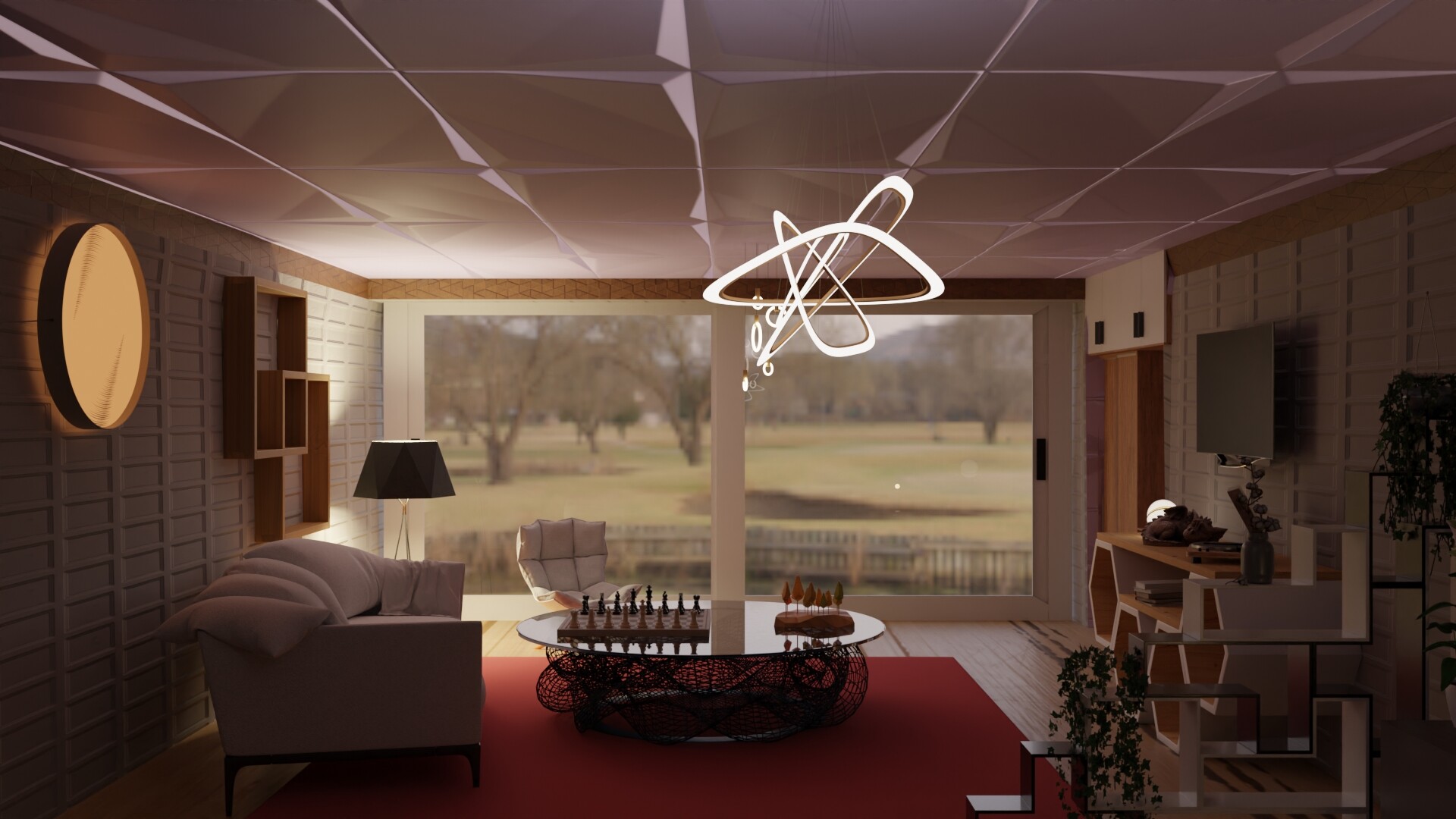 ArtStation - interior designs