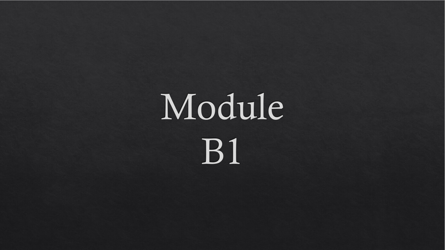 ArtStation - Module B1