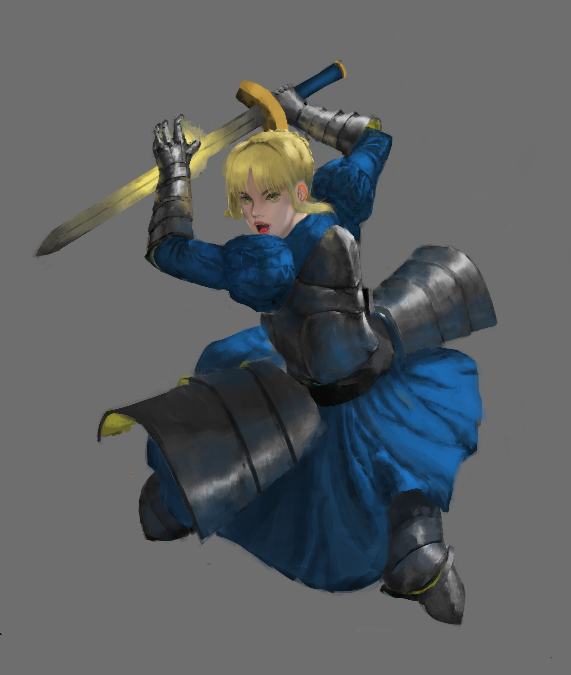 ArtStation - Saber fanart