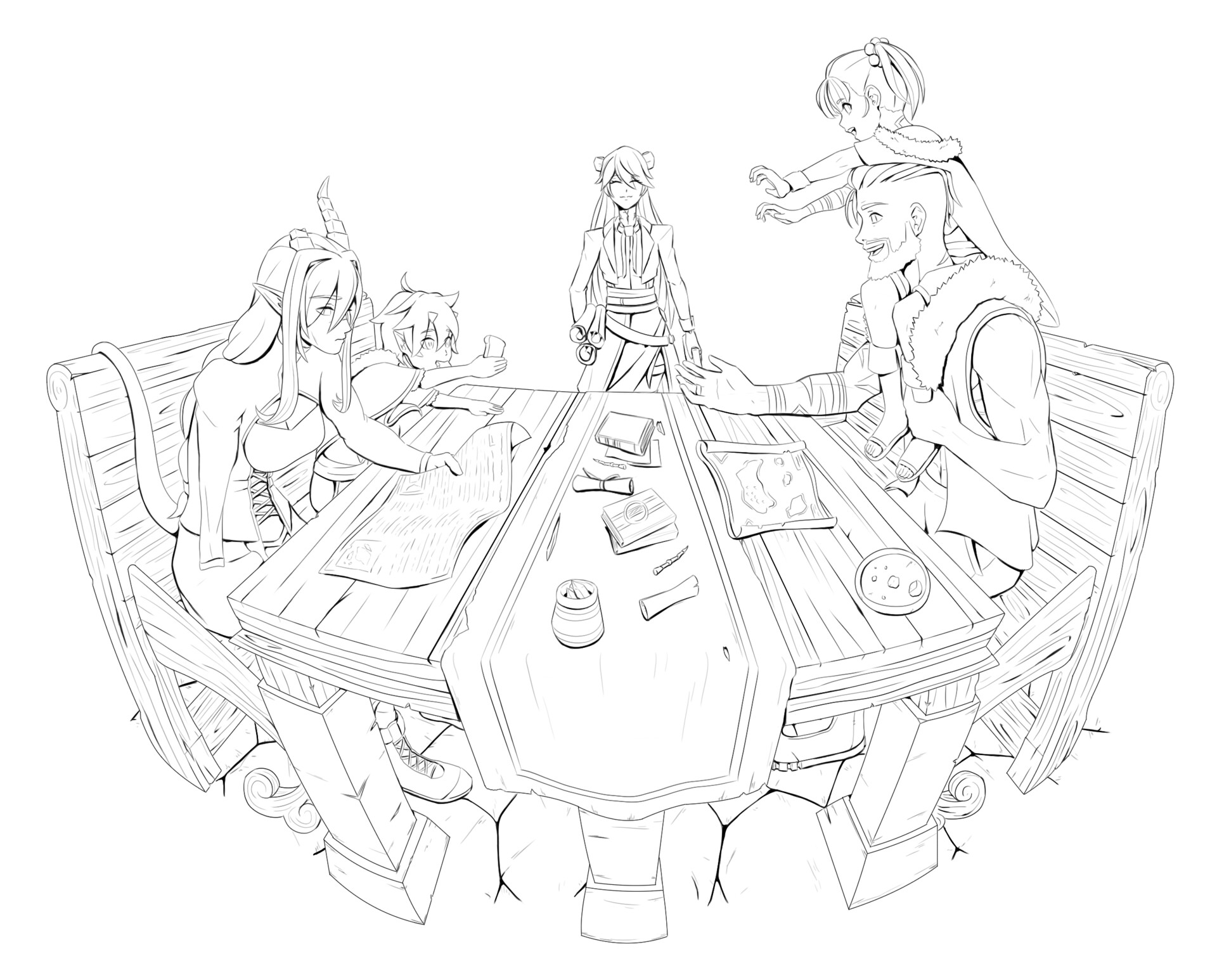 ArtStation - DnD Illustration