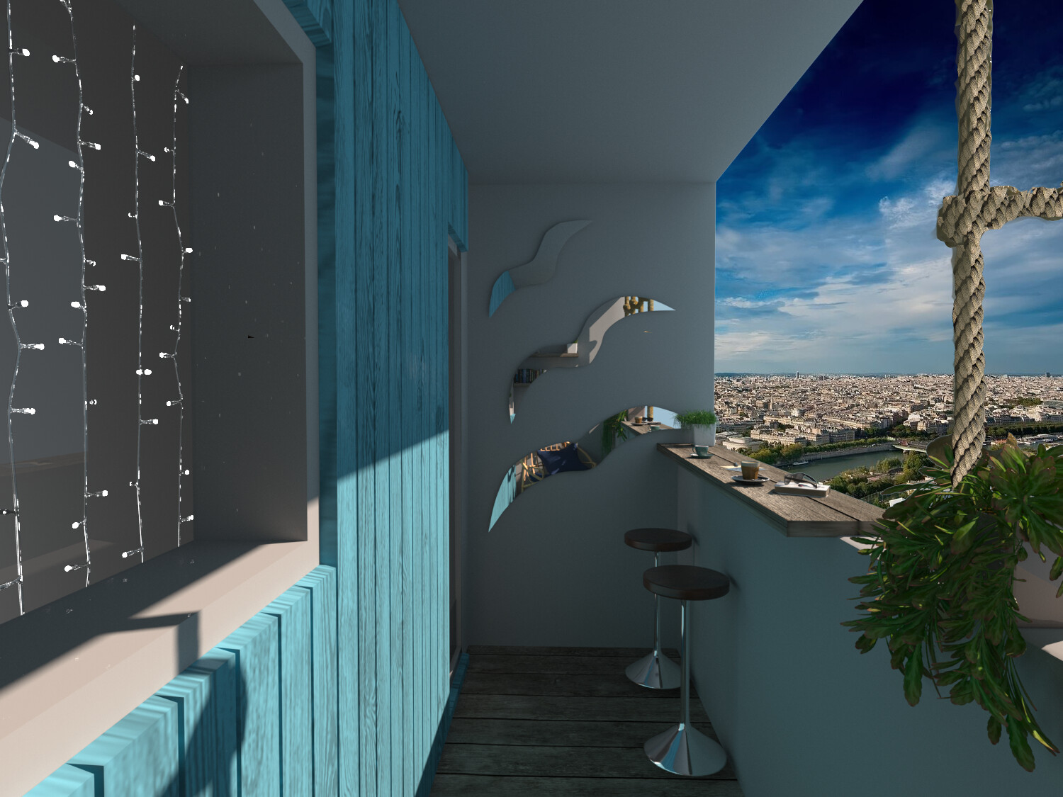 ArtStation - Balcony