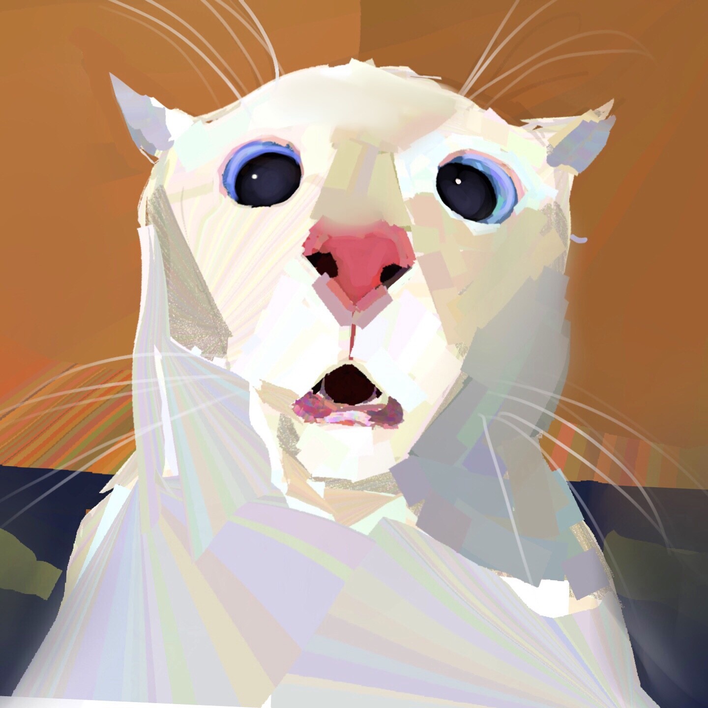 ArtStation - Moody cat