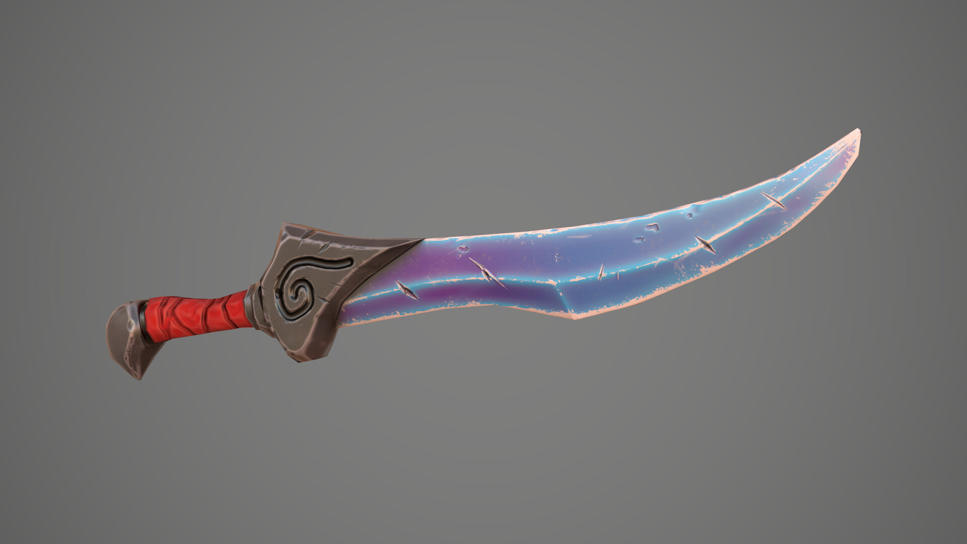 ArtStation - Stylized cristal blade_01