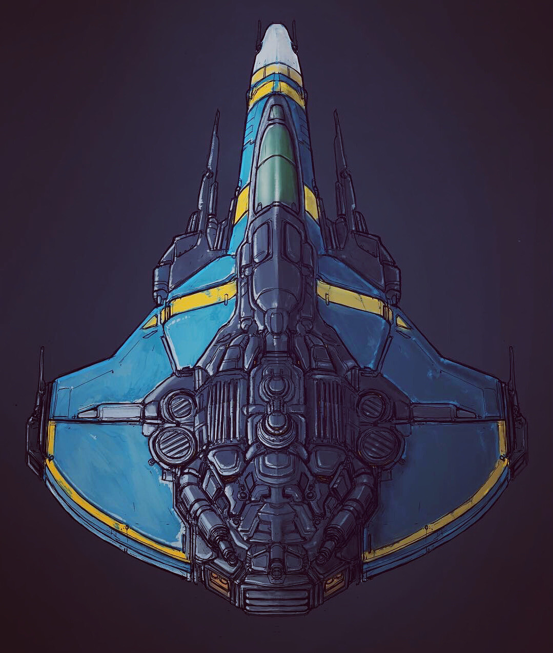 ArtStation - Spaceship