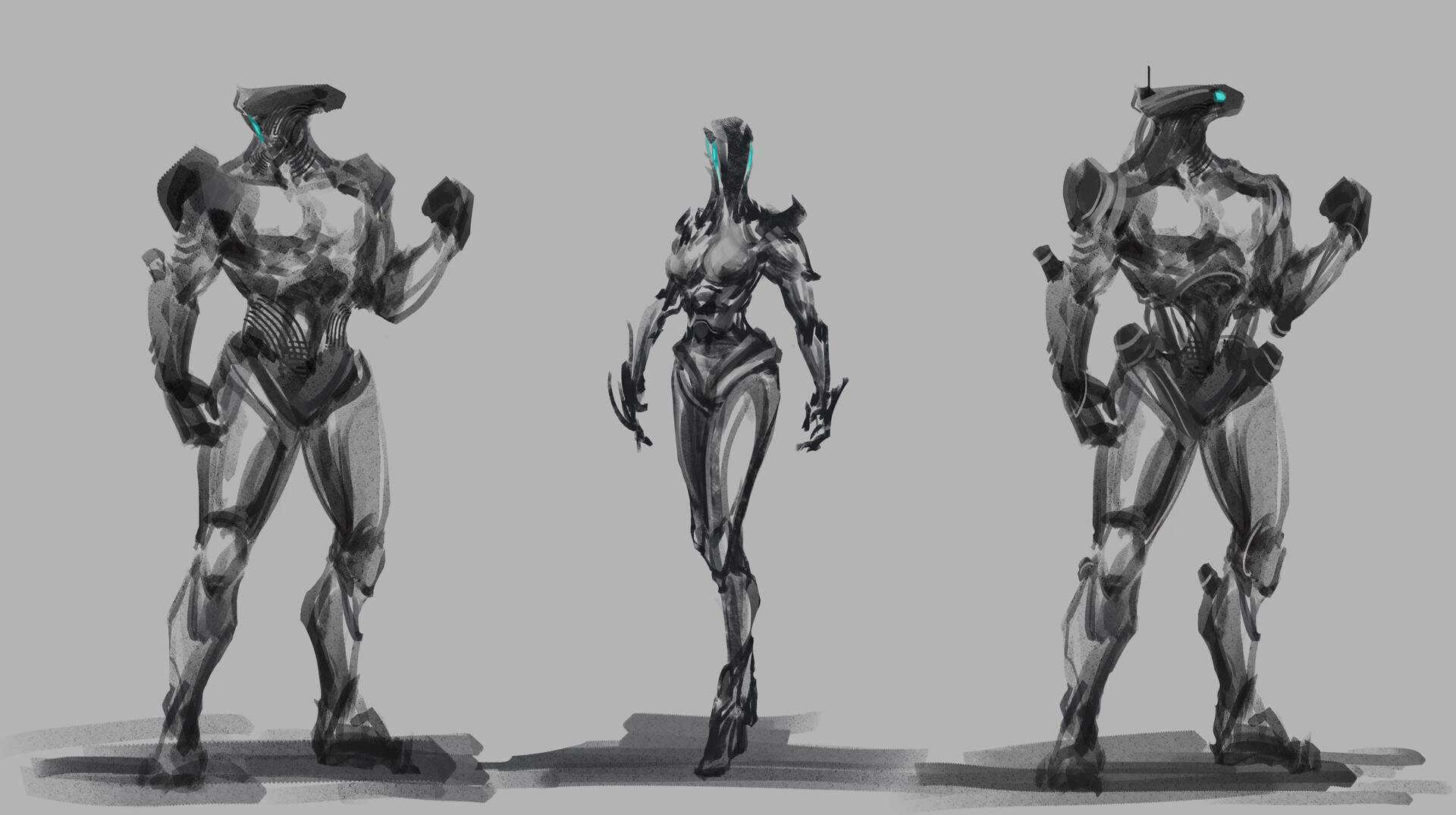 ArtStation - Science Fiction Robot Practice科幻机器人练习