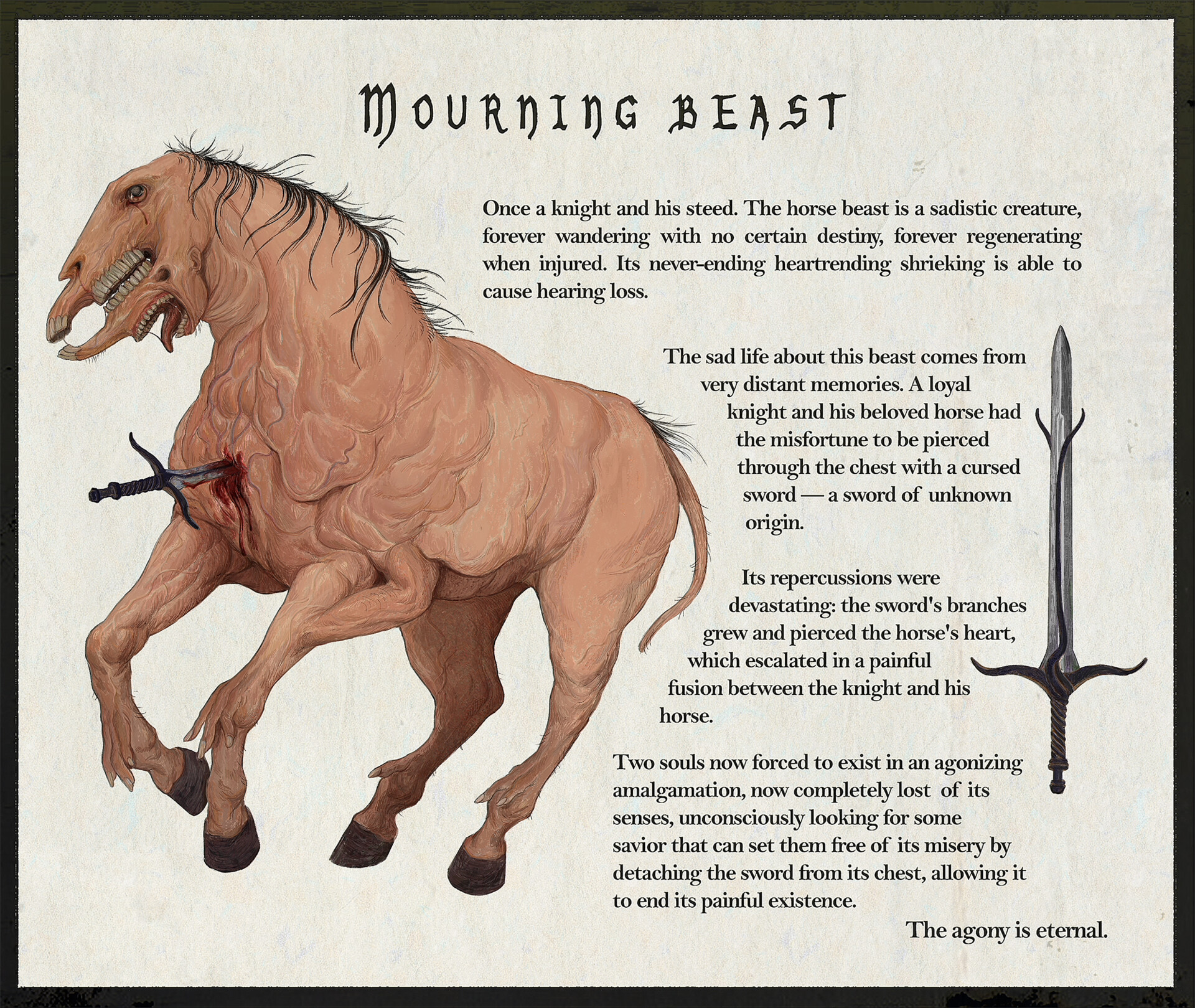 ArtStation - Mourning Beast